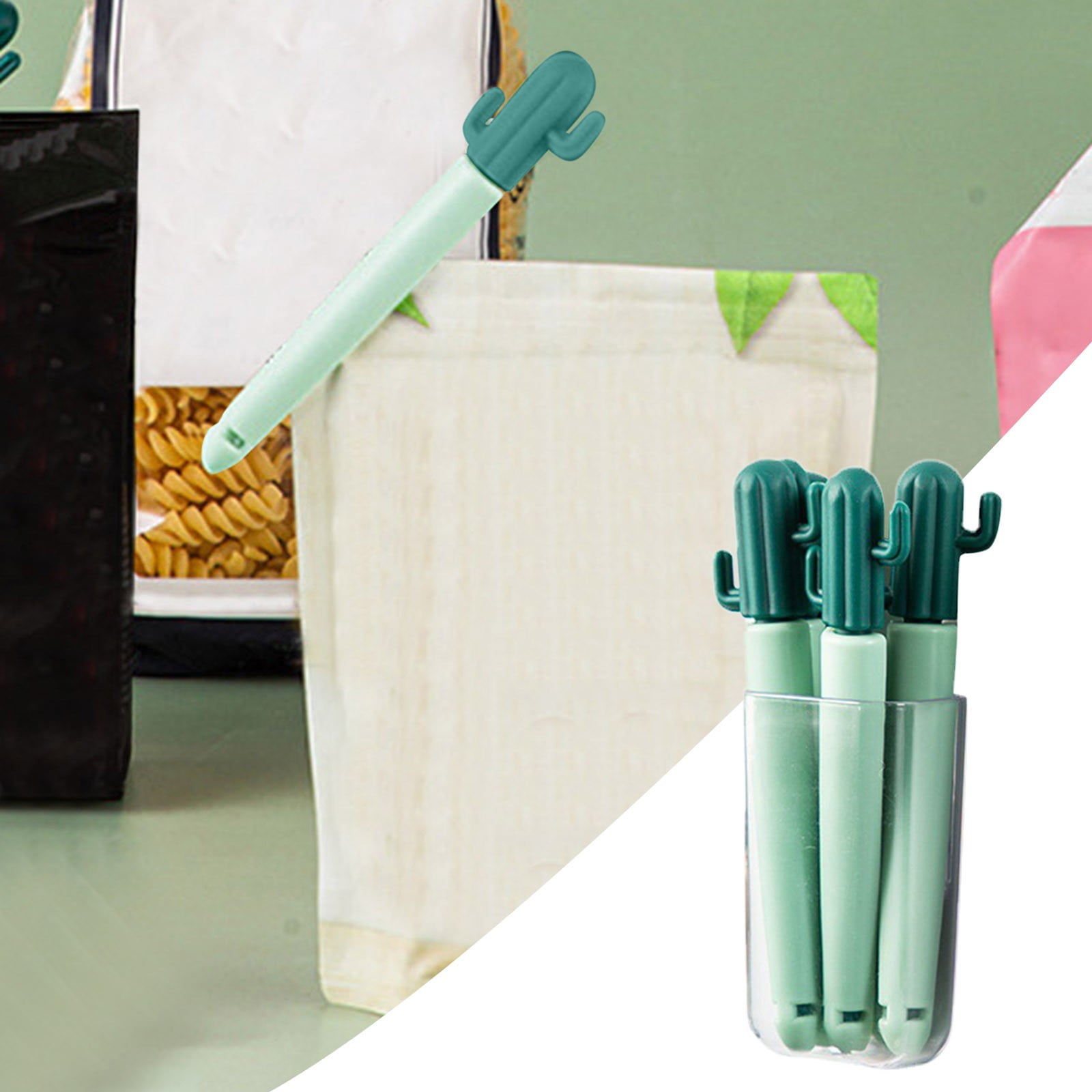 Easy Pour Seal Clip Food Storage Clips with Pour Close Line Clips Heavy ...