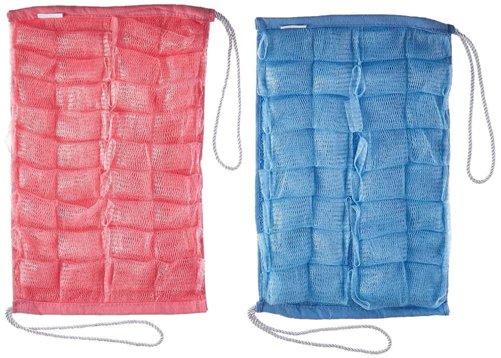 Easy Reach Loofa Cloth - The All-in-One Full Body Wash Cloth - 2 Pack ...