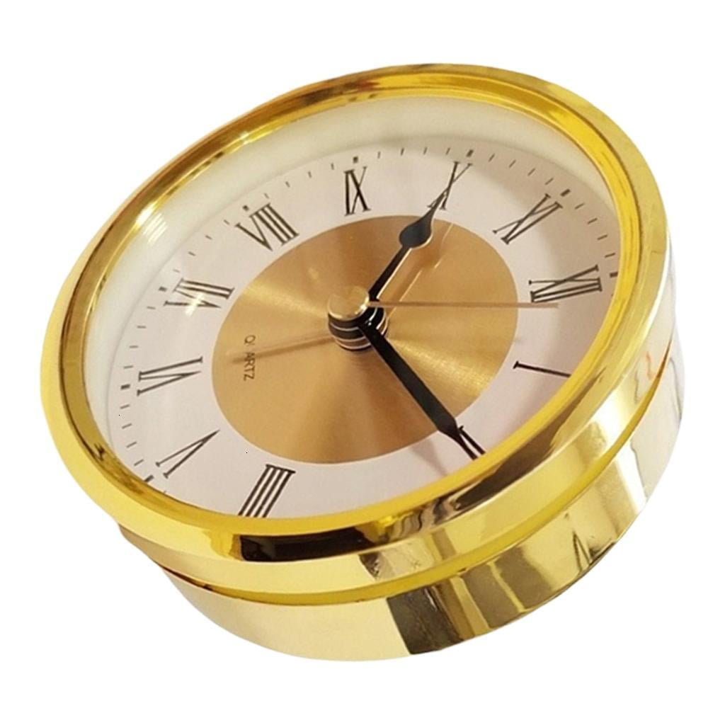 Easy Read Skeleton Clock Mechanism 89mm Mounting Depth Gold/Silver ...