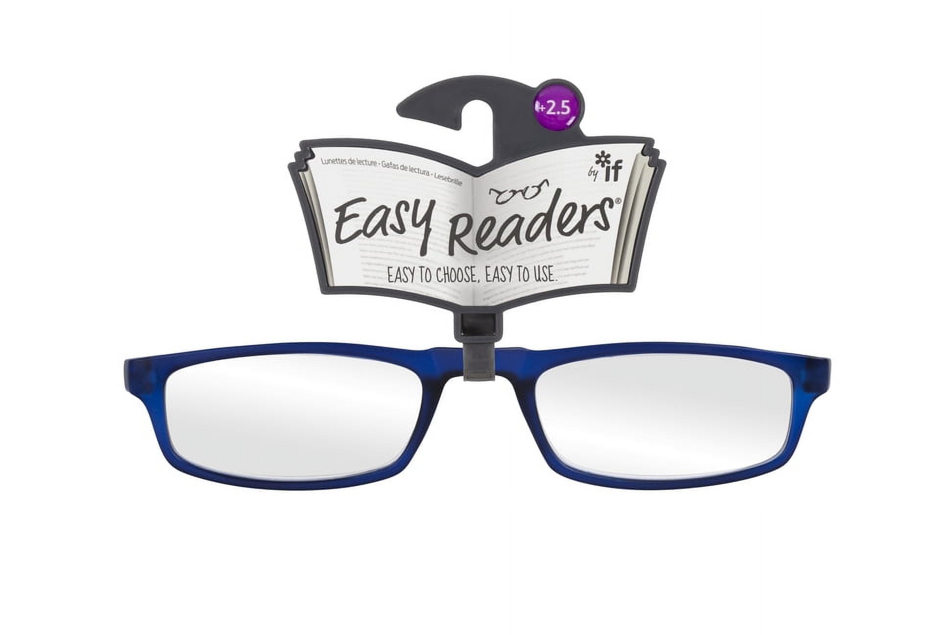 Easy Readers Over the Top Blue +2.5 (Other) - Walmart.com