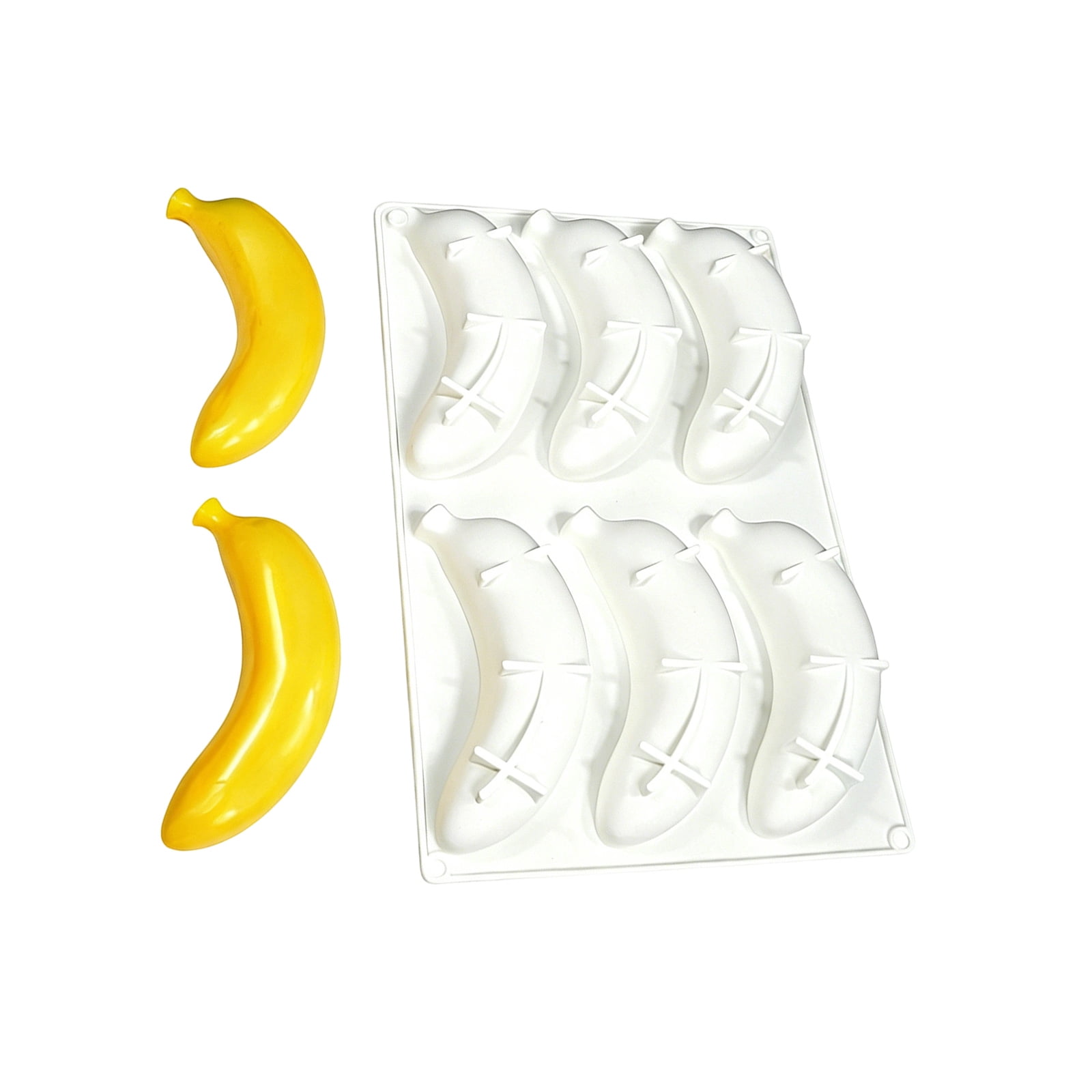 Easy Releases Silicones Baking Pan Fruit Banana Shape Cake Molds For ...
