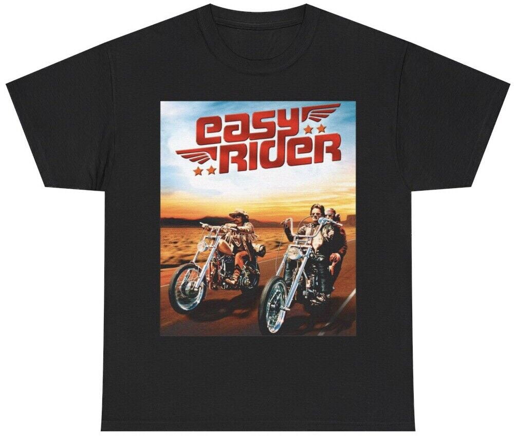 Easy Rider T Shirt - Dennis Hopper - 60’s Motorcycle Classic Poster Art ...