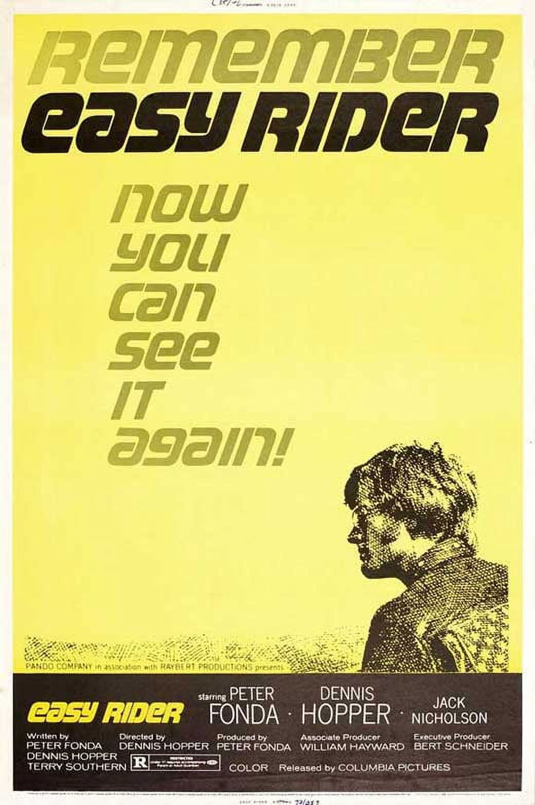 Easy Rider - movie POSTER (Style B) (11" x 14") (1969) - Walmart.com
