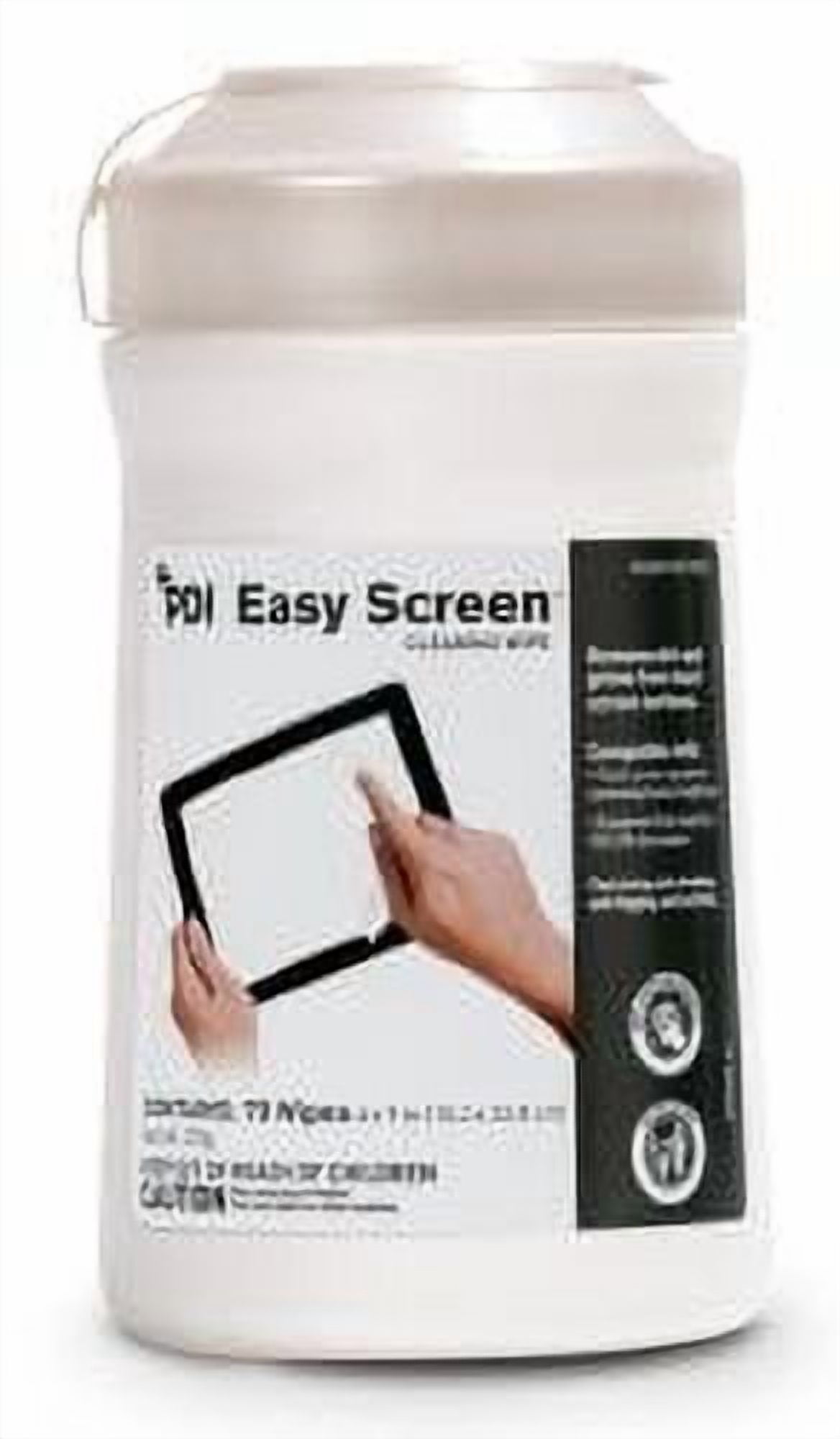 Easy Screen Presaturated Task Wipe With Alcohol White NonSterile 6 X 9 ...