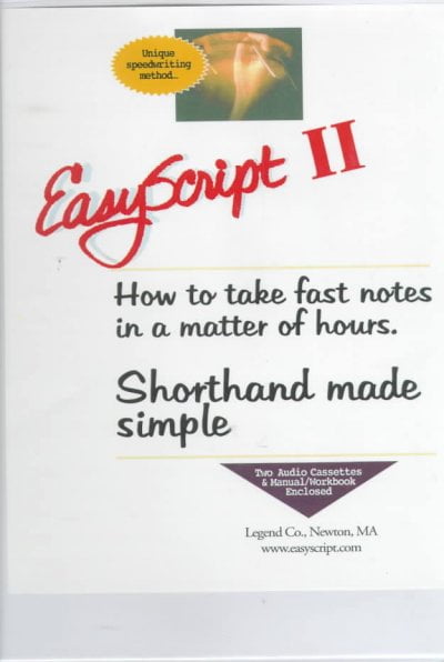 Easy Script : Shorthand for Idiots - Walmart.com