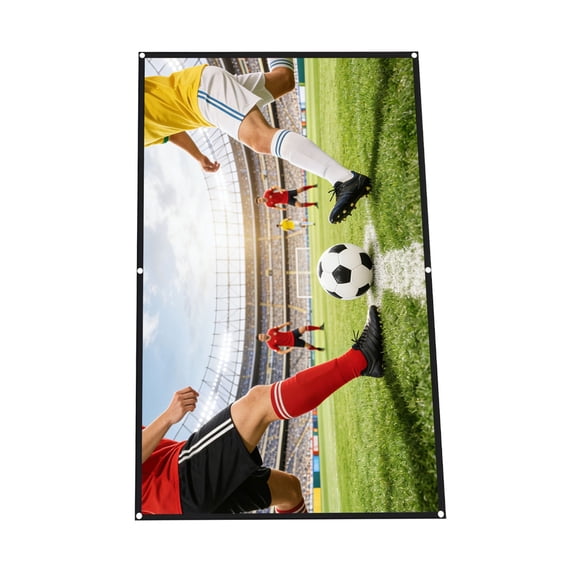 Easy Setups 84 100 120inch Portable Projector Screen With High ...