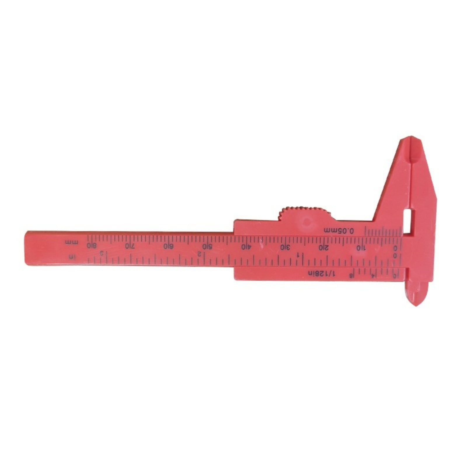 Easy Slide Plastic Calipers with Clear Double Scale Marking 0.1mm ...