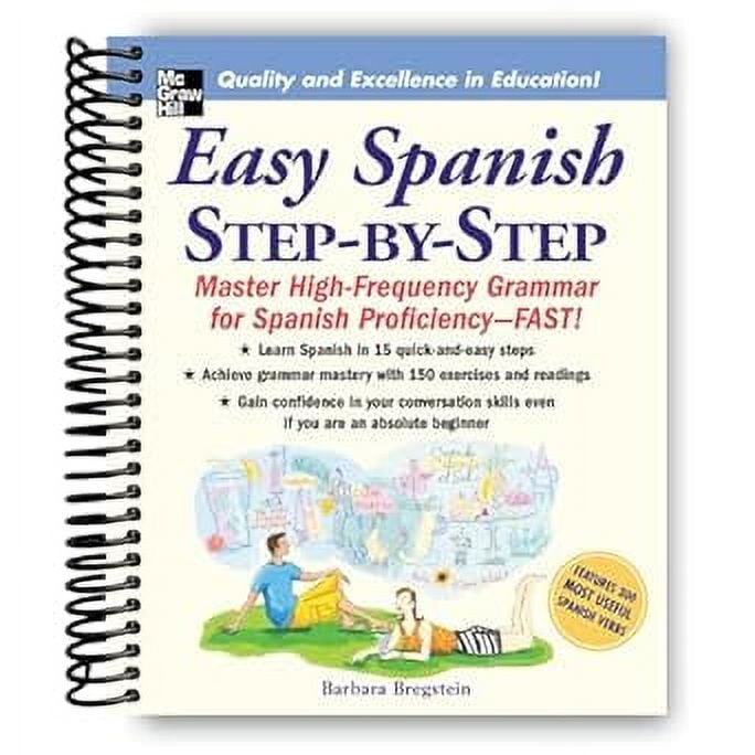 Easy Spanish Step-By-Step: 1st Edition (Spiral Bound) - Walmart.com