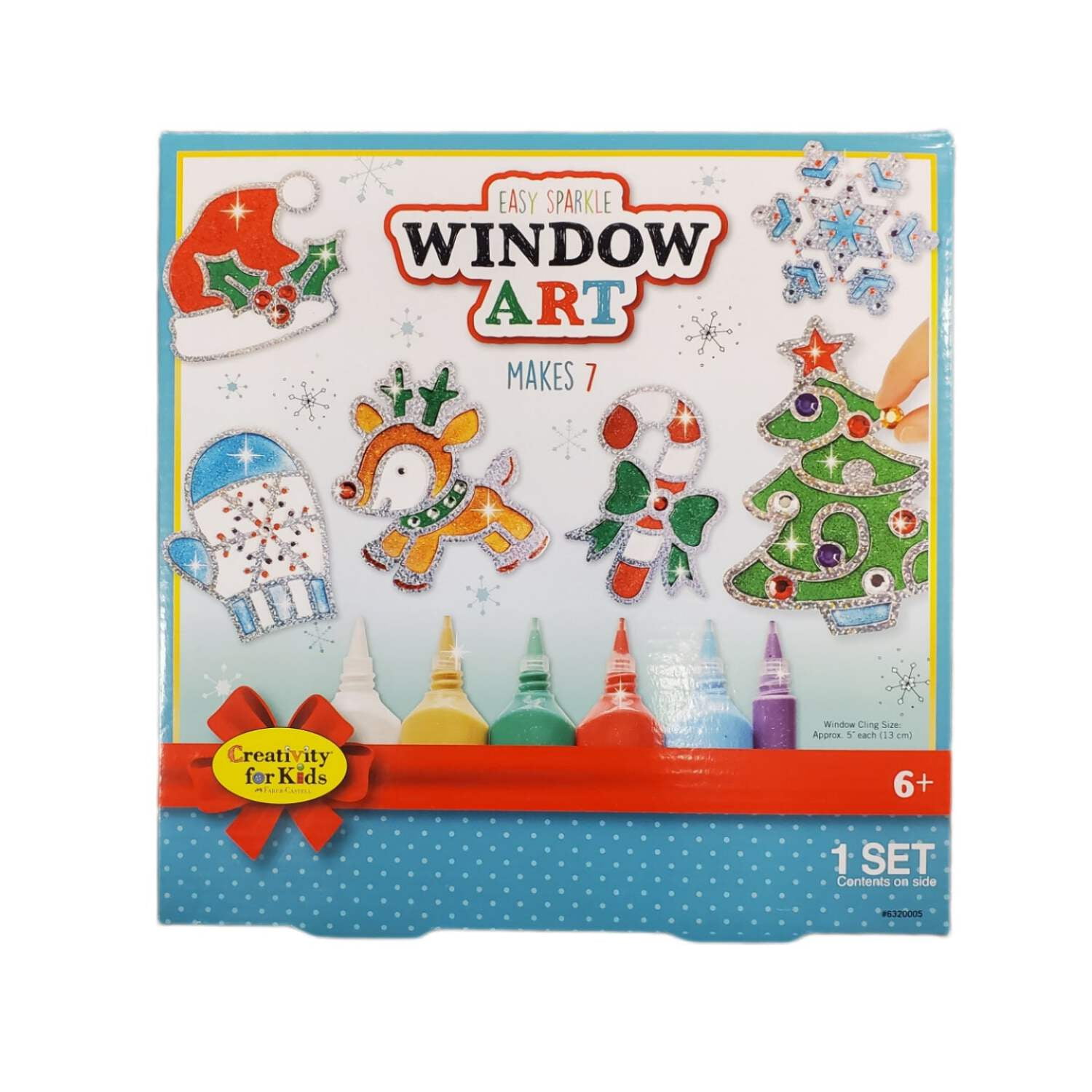 Easy Sparkle Window Art Makes 7 Creativity for Kids - Walmart.com