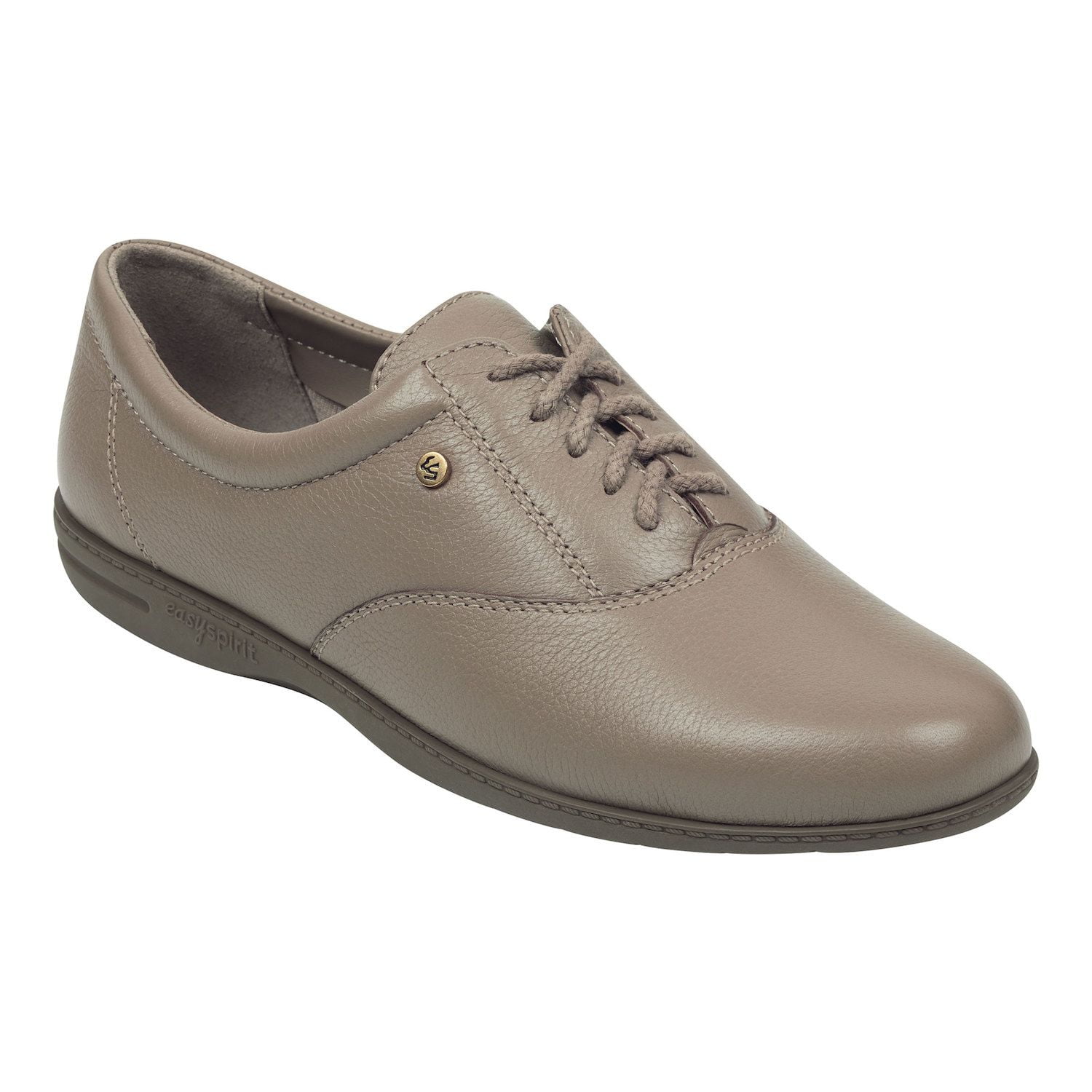 Easy Spirit Motion Women's Leather Oxford Sneakers Color: Wheat Size ...
