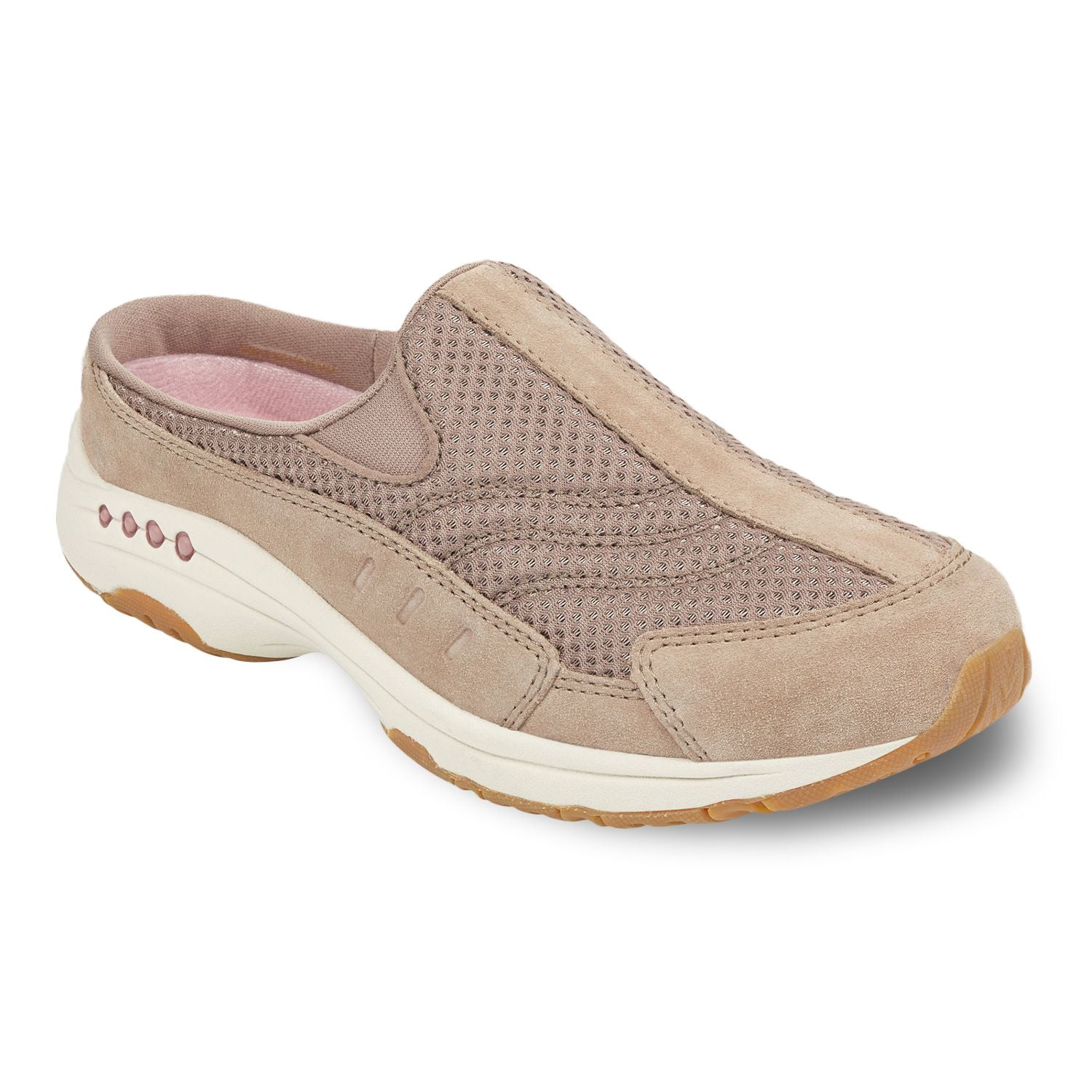 Easy Spirit Traveltime Women's Classic Mules Color: Fungi Taupe Size: 6 ...