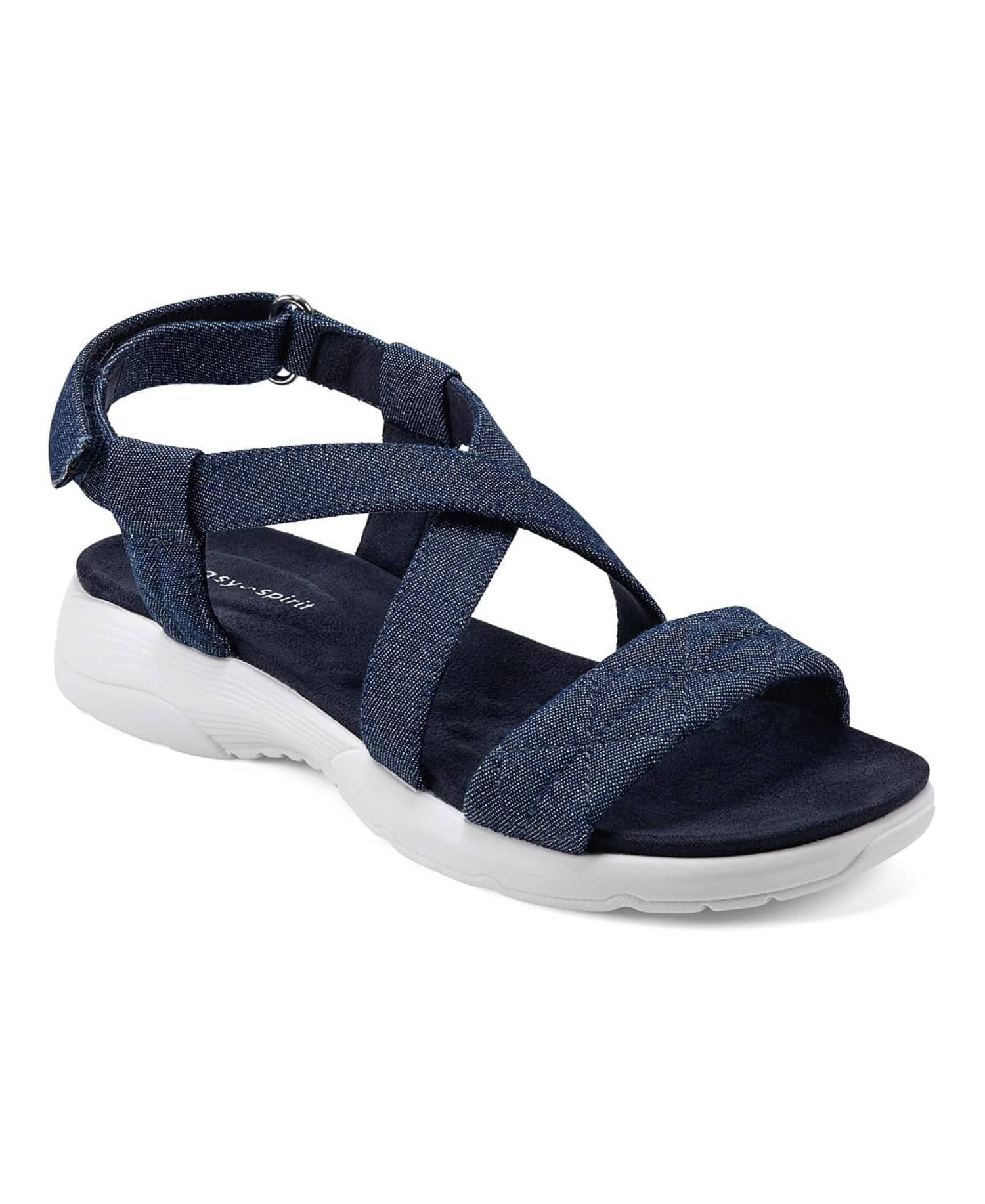 Easy Spirit Women's Blue Treasur Sandals - Walmart.com
