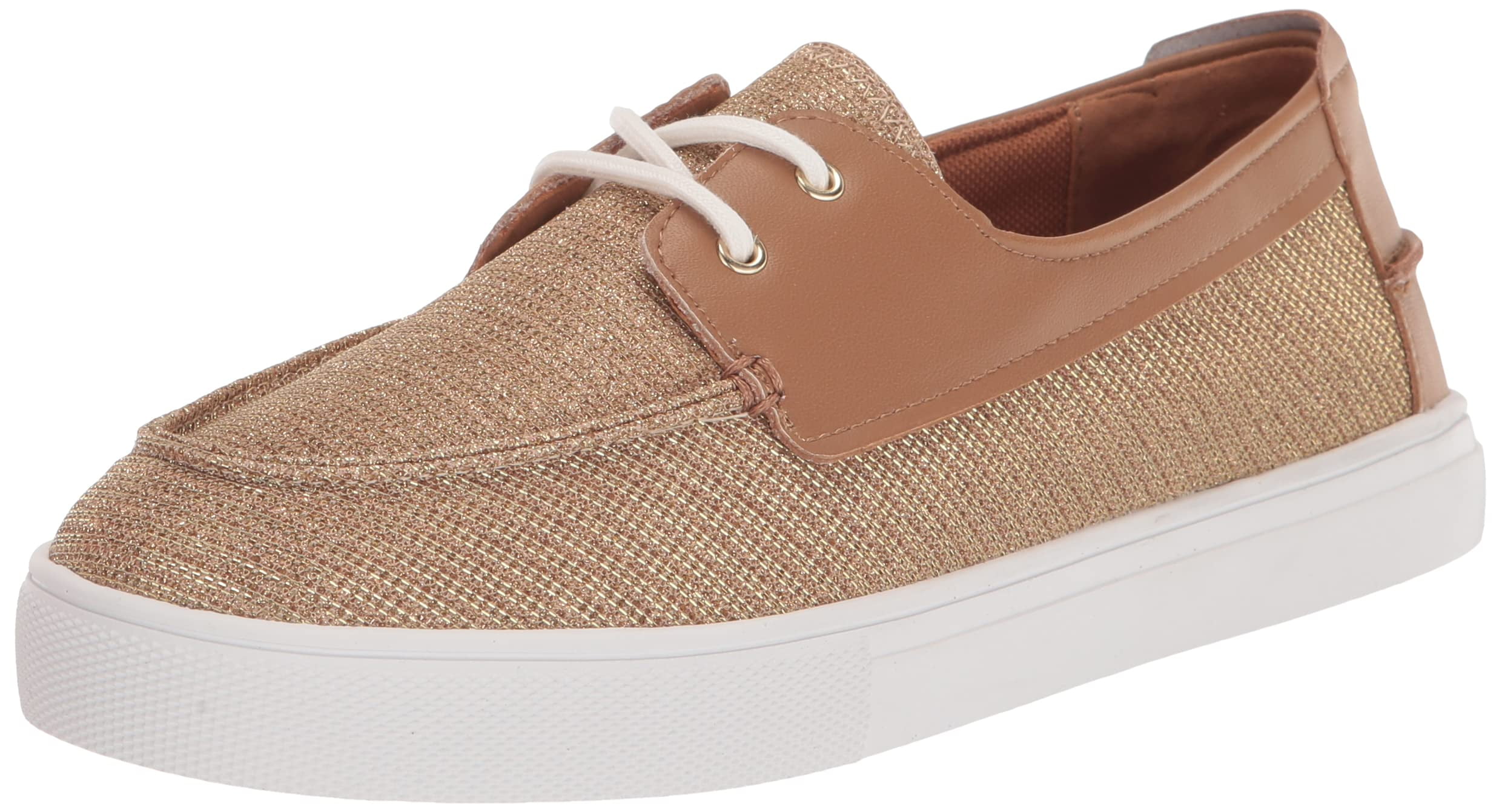 Easy Spirit Women's Kelp Casual Boat Shoes (Gold, 6) - Walmart.com