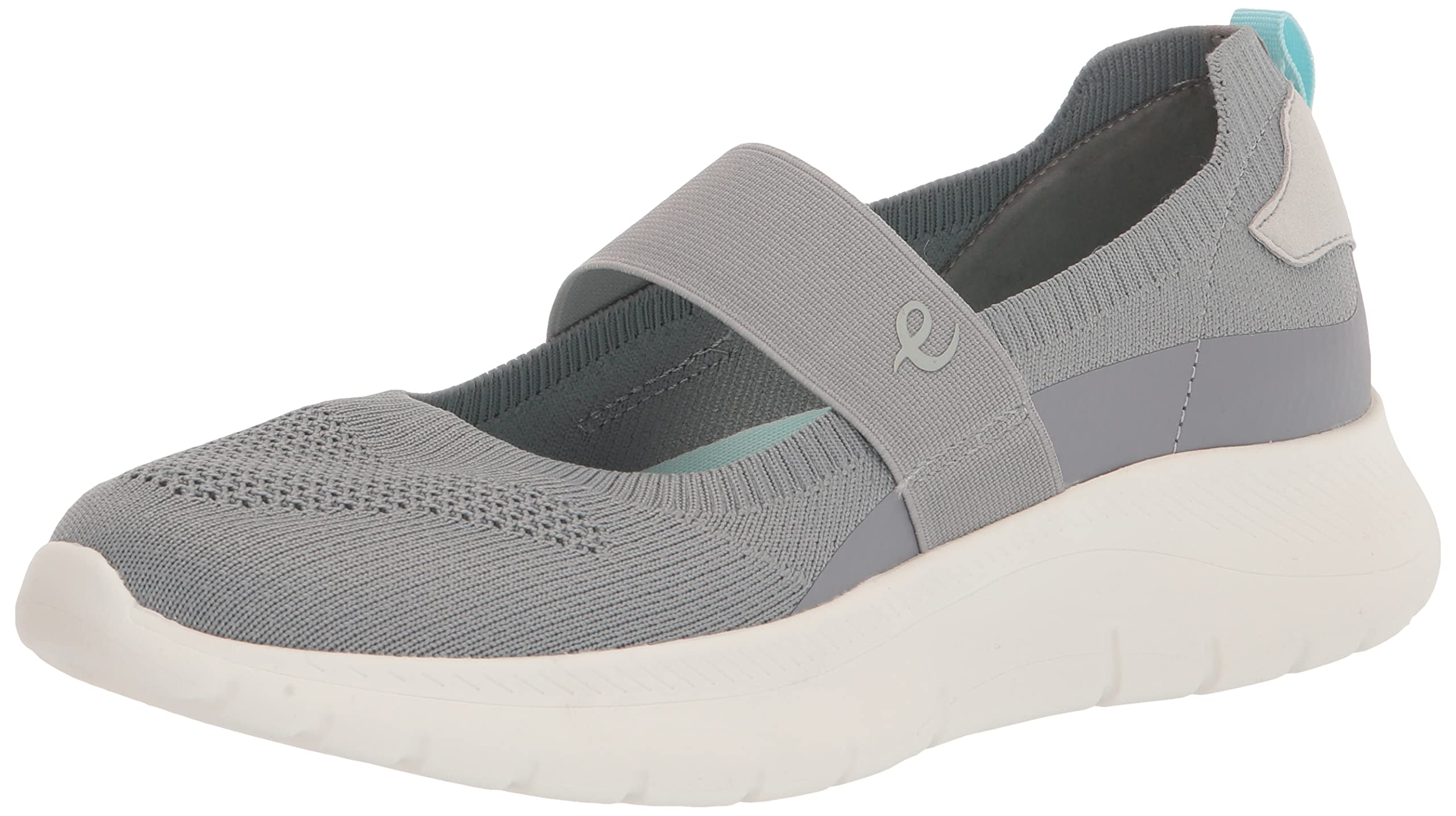 Easy Spirit Women's PAISLEY2 Mary Jane Flat, Grey 050, 7 Wide - Walmart.com