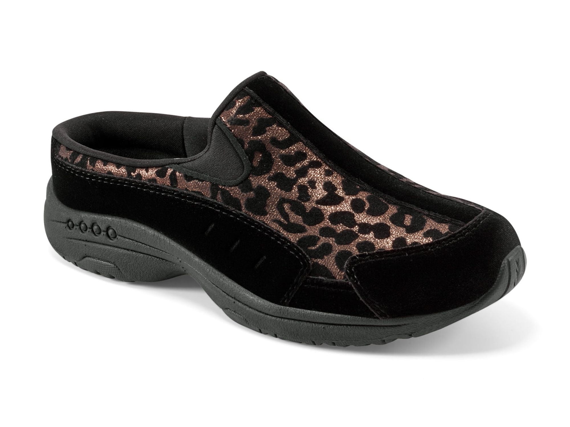 Easy Spirit Women's TravelTime Slip On Walking Sneaker Mule, Wide Width ...