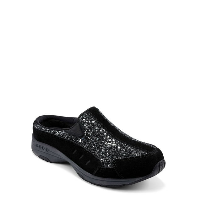 Easy Spirit Women's Traveltime Glitter Sneaker Mule - Walmart.com