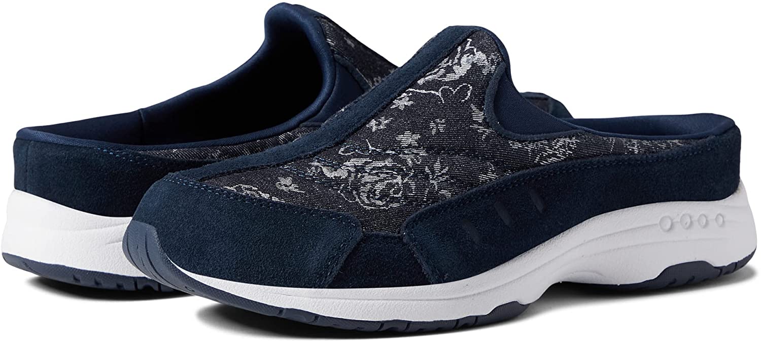 Easy Spirit Women's Traveltime Wide Width Mule Clog - Walmart.com