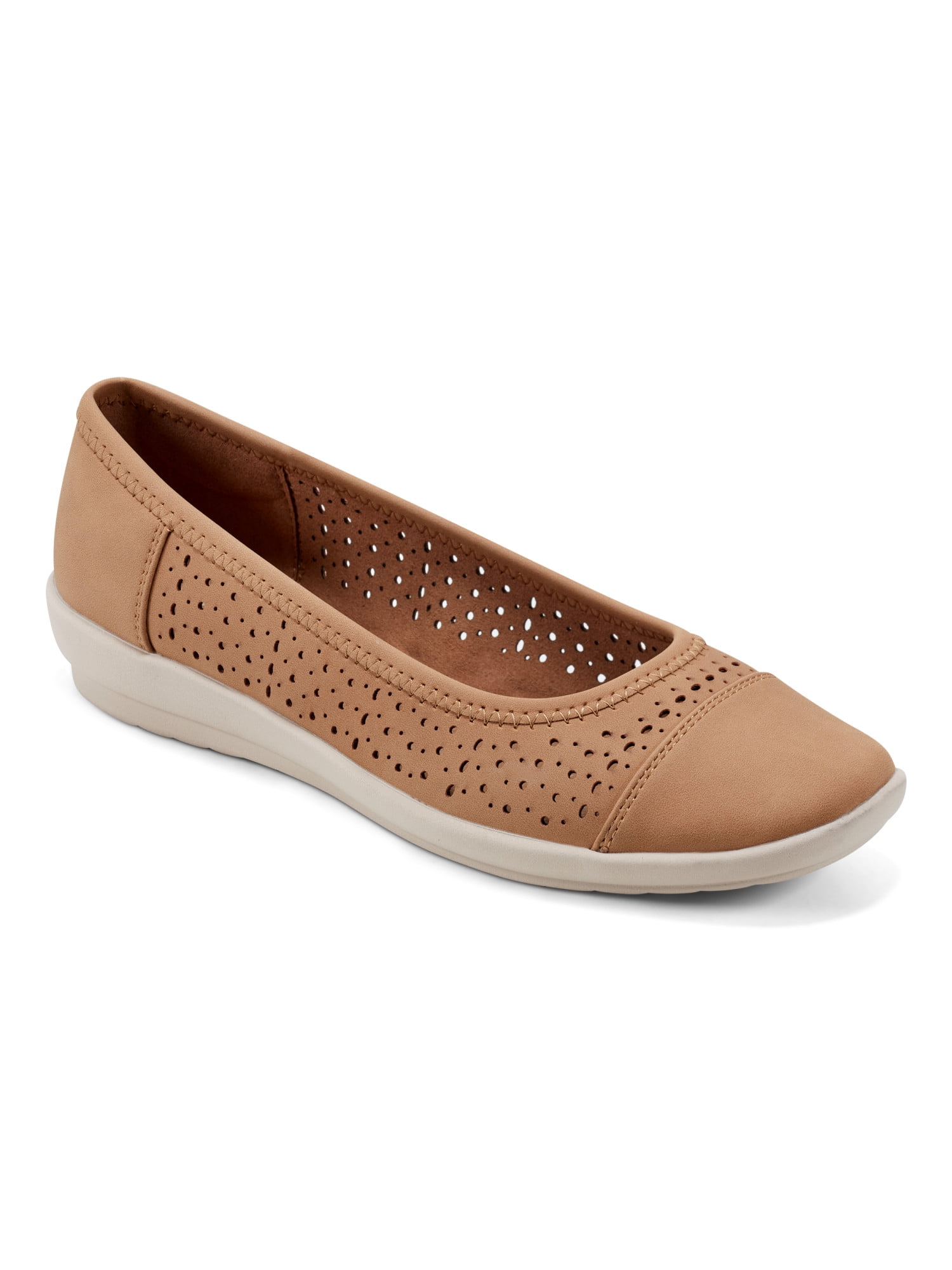 Easy Spirit Women's Avien Slip On Perforated Ballet Flats - Walmart.com