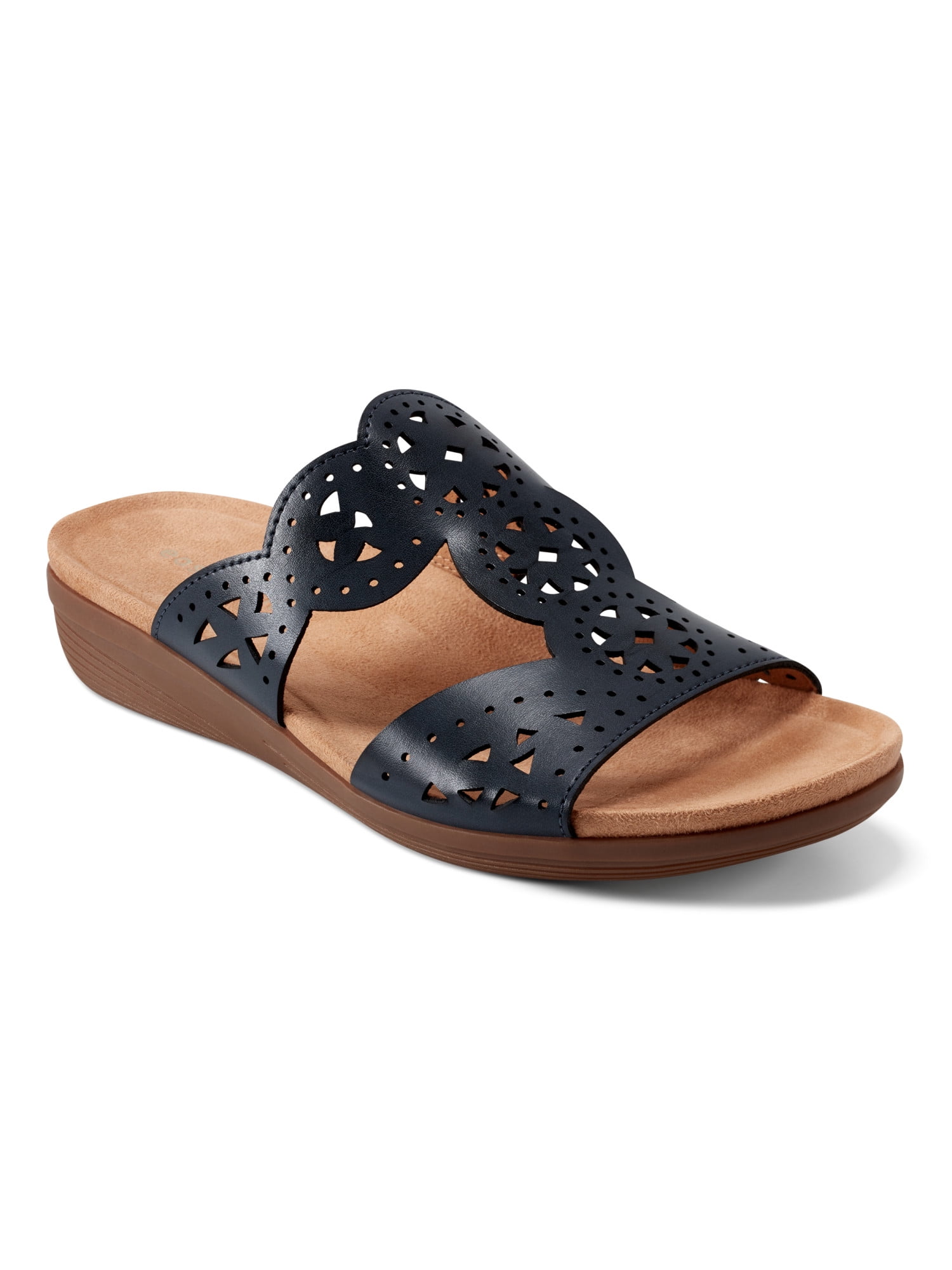 Easy Spirit Women's Brixton Comfort Slip-On Sandal, Sizes 6-12, Wide ...