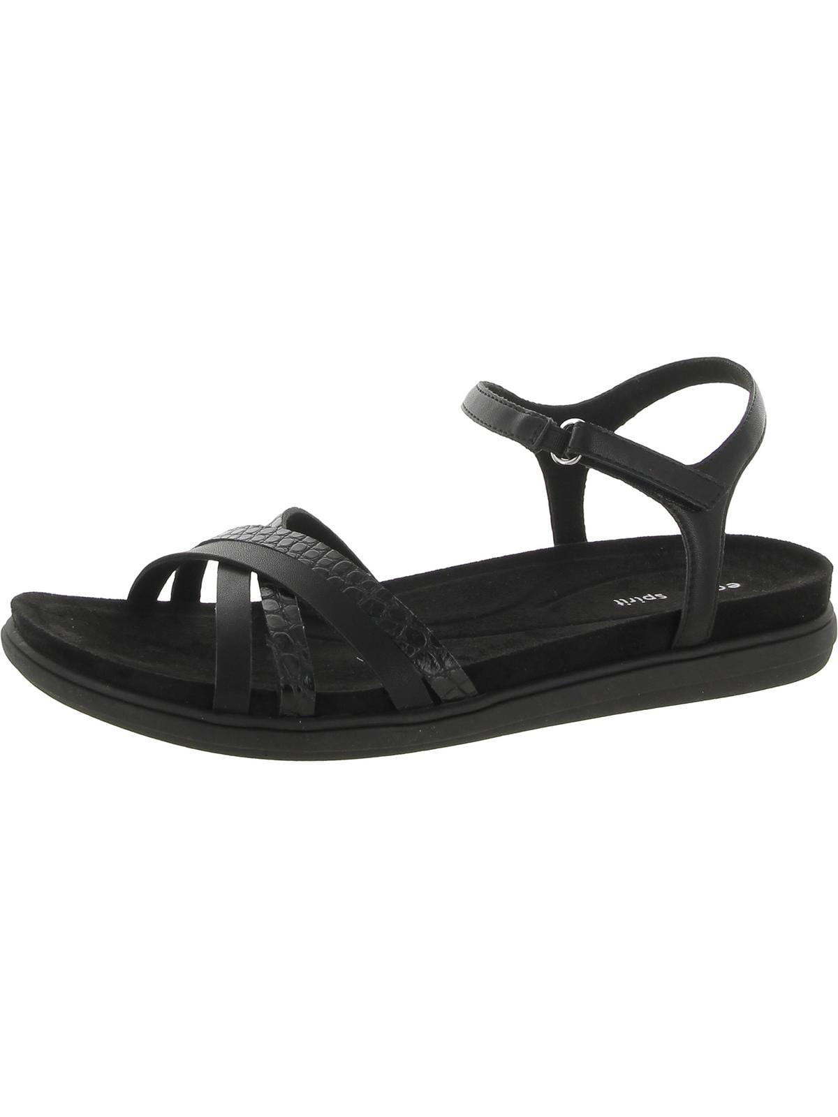 Easy Spirit Womens Dottle 3 Embossed Comfort Ankle Strap - Walmart.com