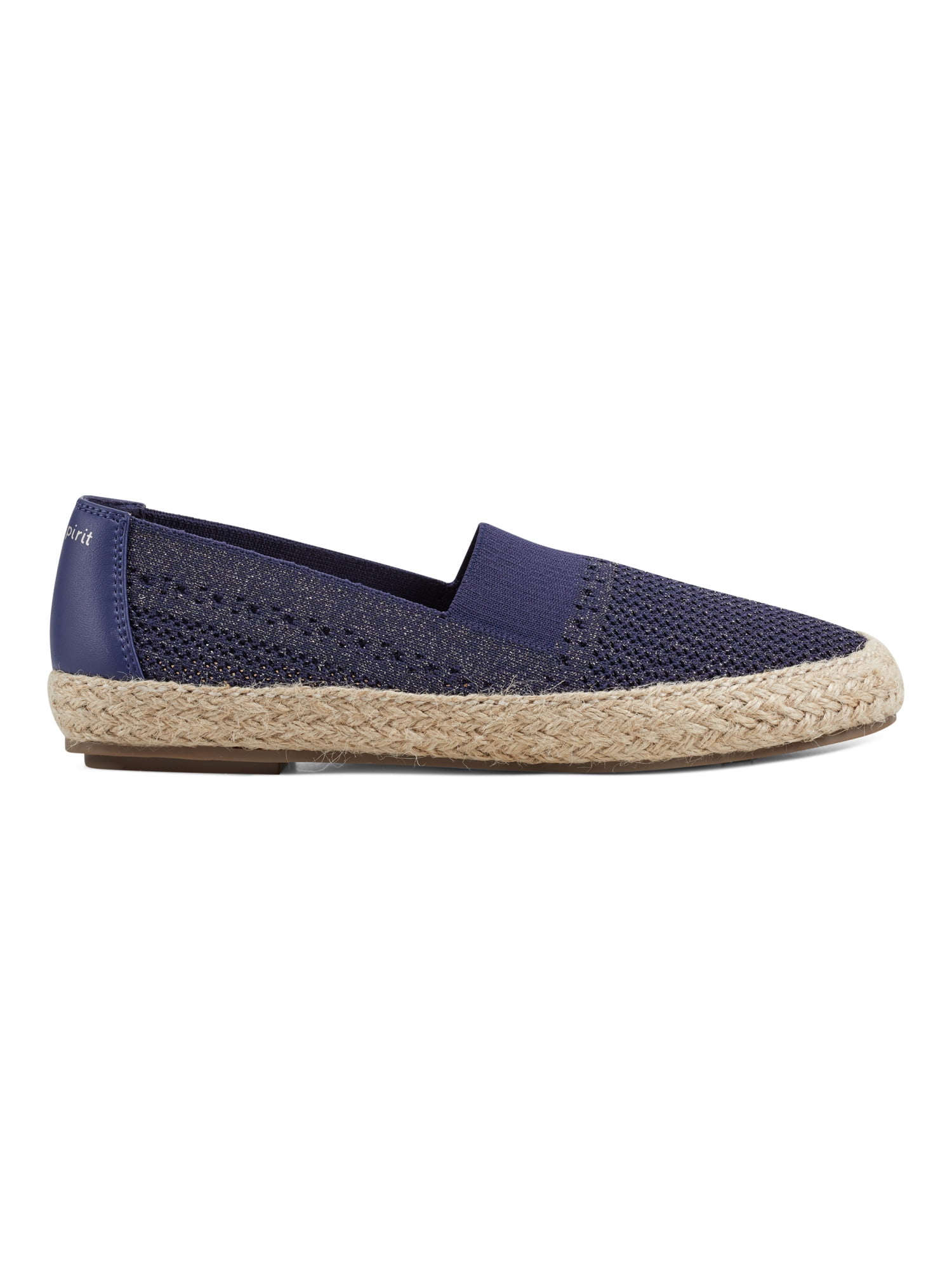 Easy Spirit Womens Hassie Espadrille Slip On Flats Casual Shoes - Walmart.com