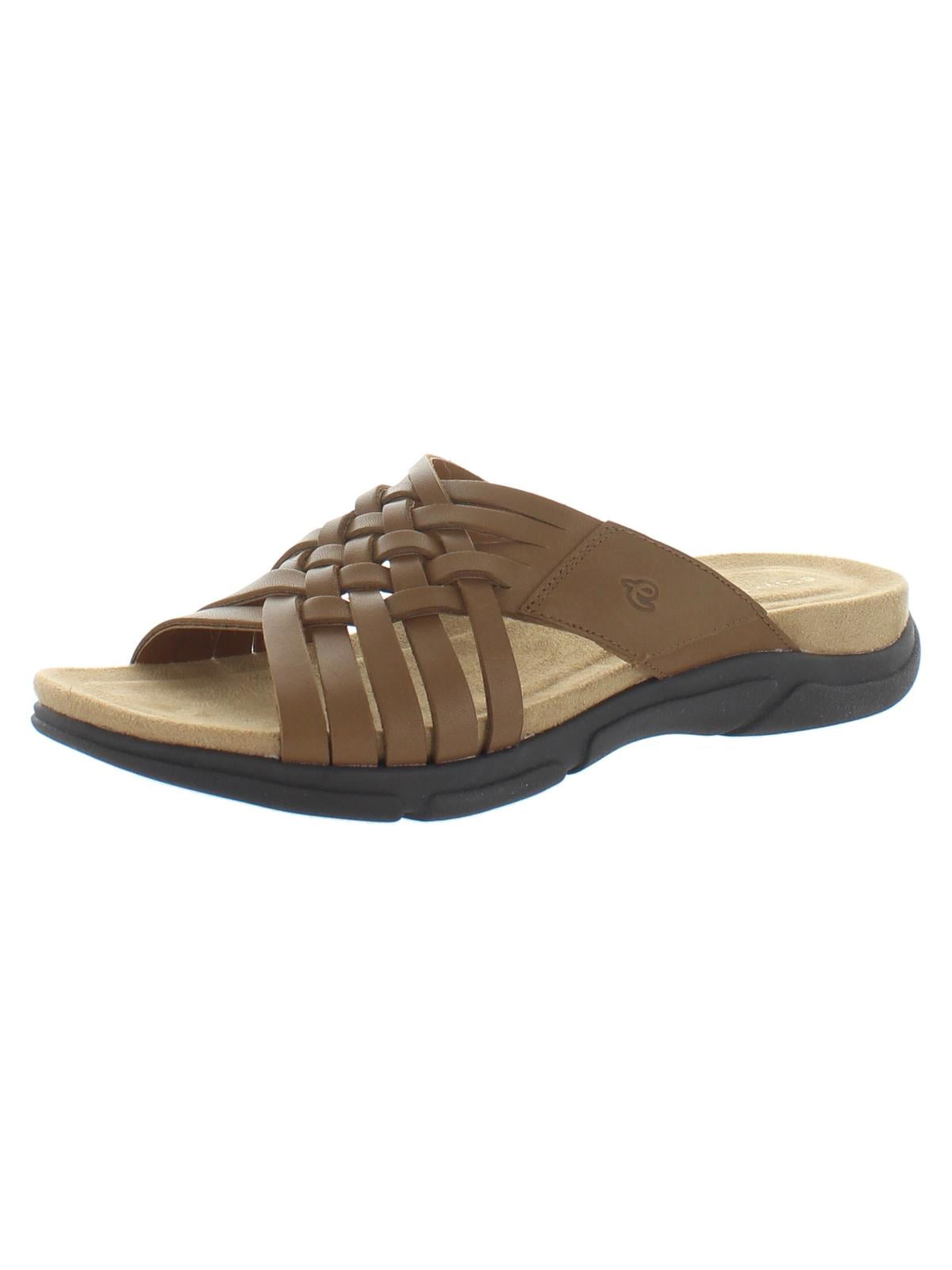 Easy Spirit Womens Meadow Woven Leather Huarache Sandals - Walmart.com