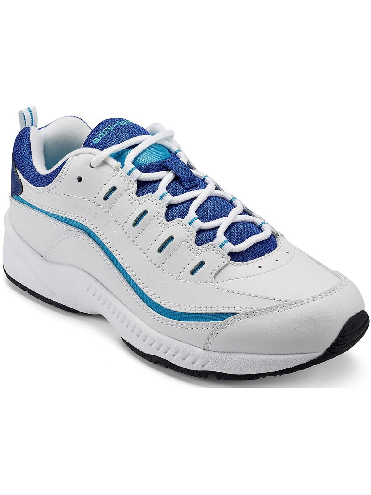 Easy Spirit Womens Romy Leather Workout Running Shoes - Walmart.com