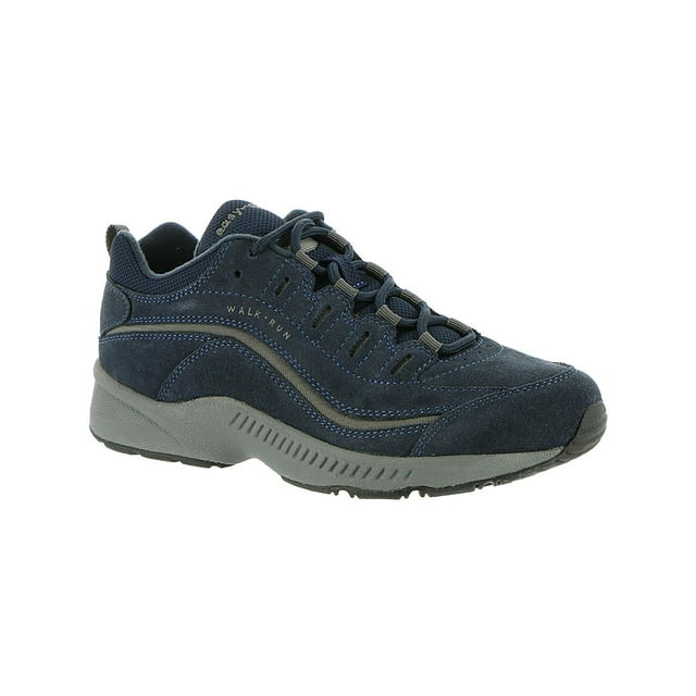 Easy Spirit Womens Romy Suede Workout Running Shoes - Walmart.com
