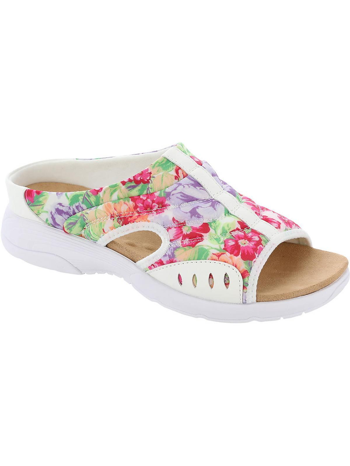 Easy Spirit Womens Traciee 2 Open Toe Comfort Slide Sandals - Walmart.com