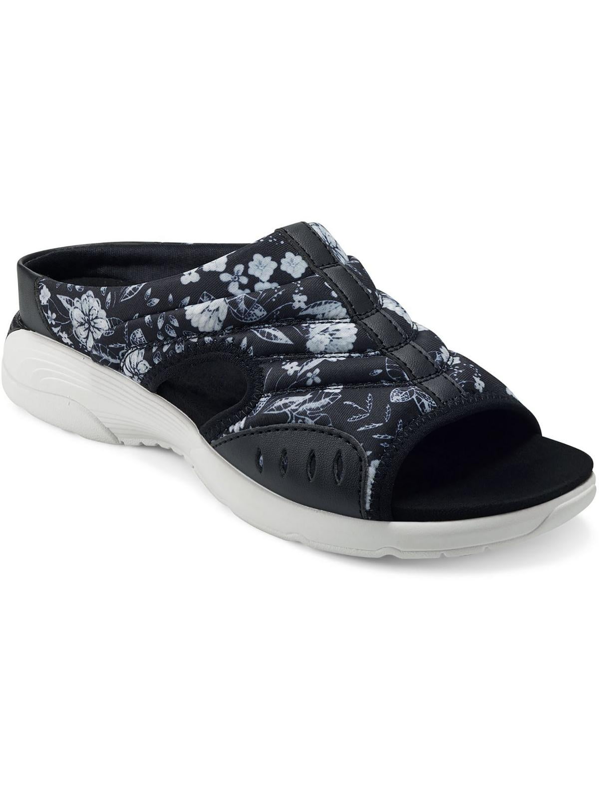 Easy Spirit Womens Traciee 2 Open Toe Comfort Slide Sandals - Walmart.com