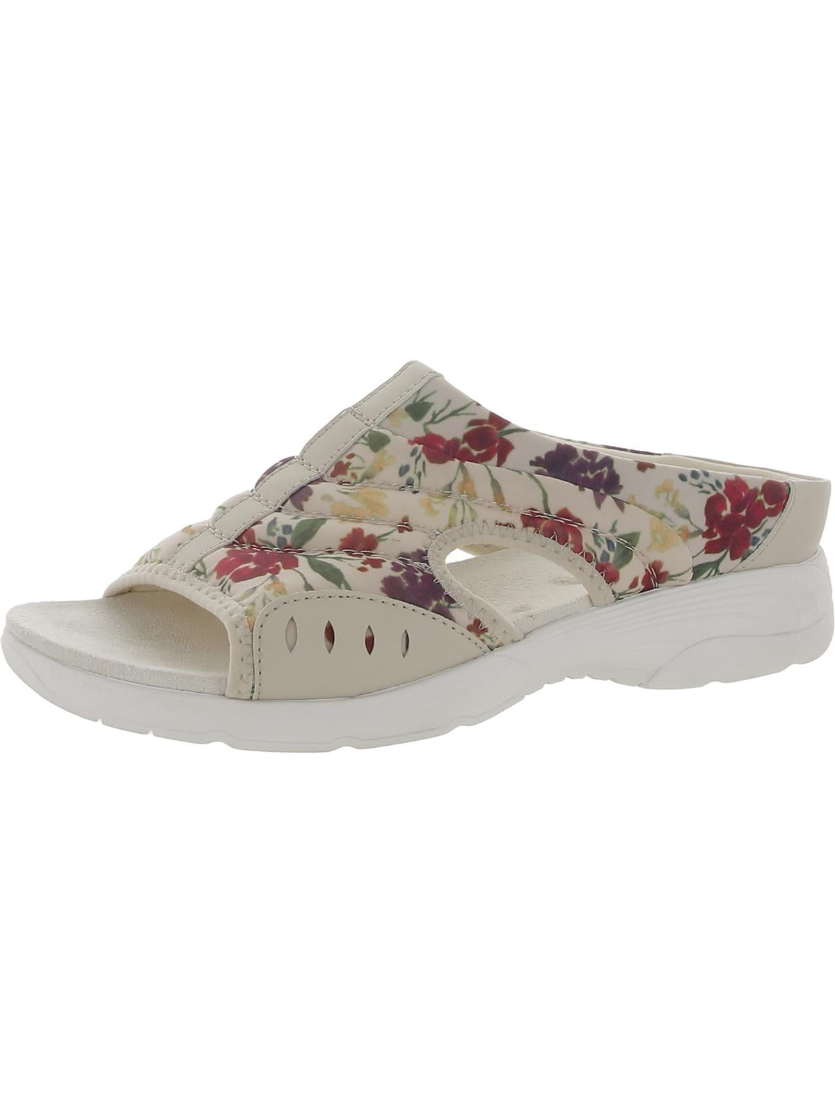 Easy Spirit Womens Traciee 2 Open Toe Comfort Slide Sandals - Walmart.com
