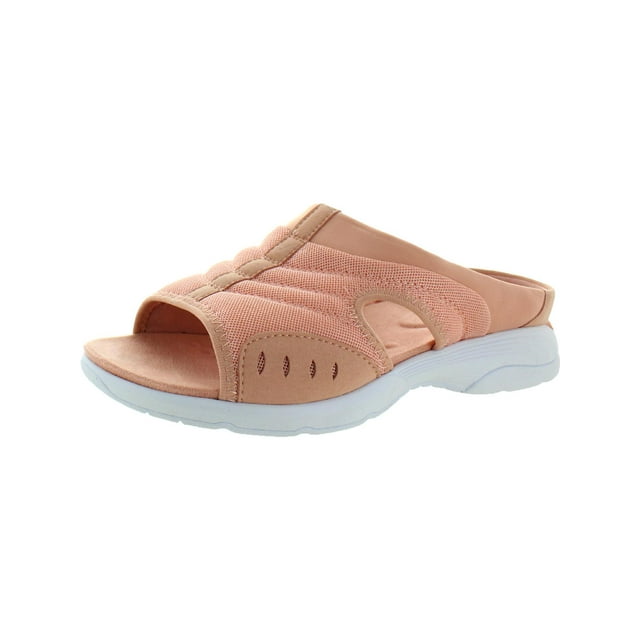 Easy Spirit Womens Traciee 2 Open Toe Comfort Slide Sandals - Walmart.com