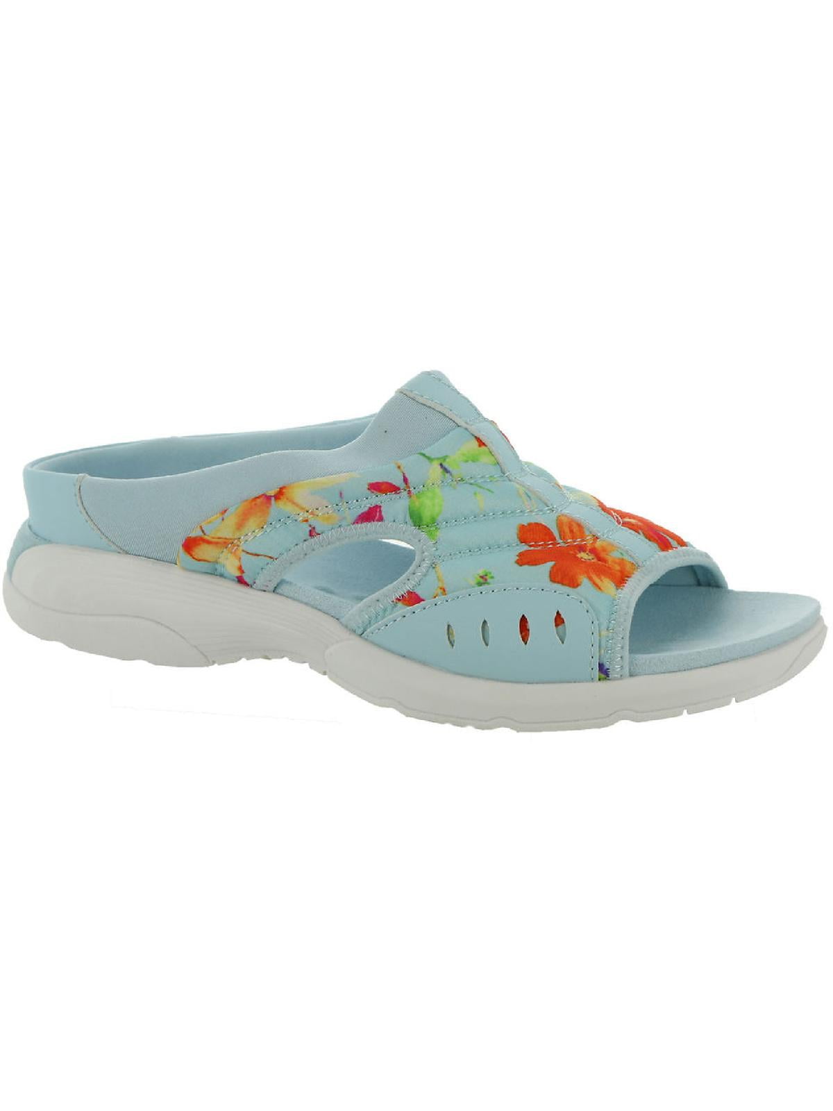 Easy Spirit Womens Traciee 2 Open Toe Comfort Slide Sandals - Walmart.com