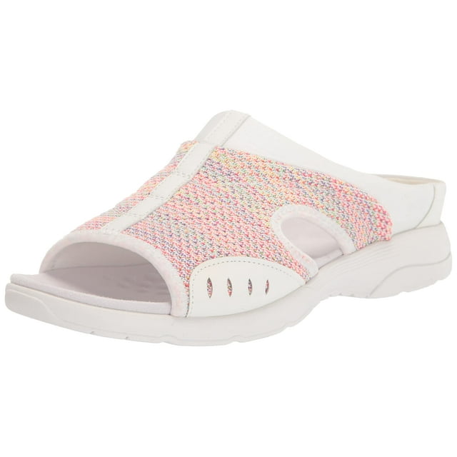 Easy Spirit Womens Traciee 2 Open Toe Comfort Slide Sandals - Walmart.com