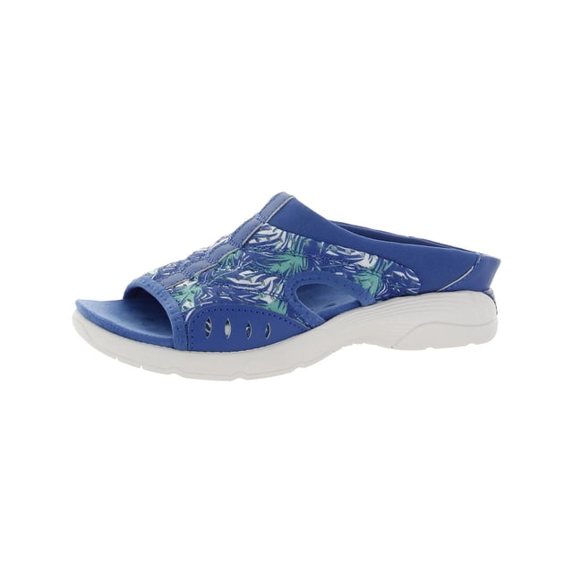 Easy Spirit Womens Traciee 2 Open Toe Comfort Slide Sandals - Walmart.com