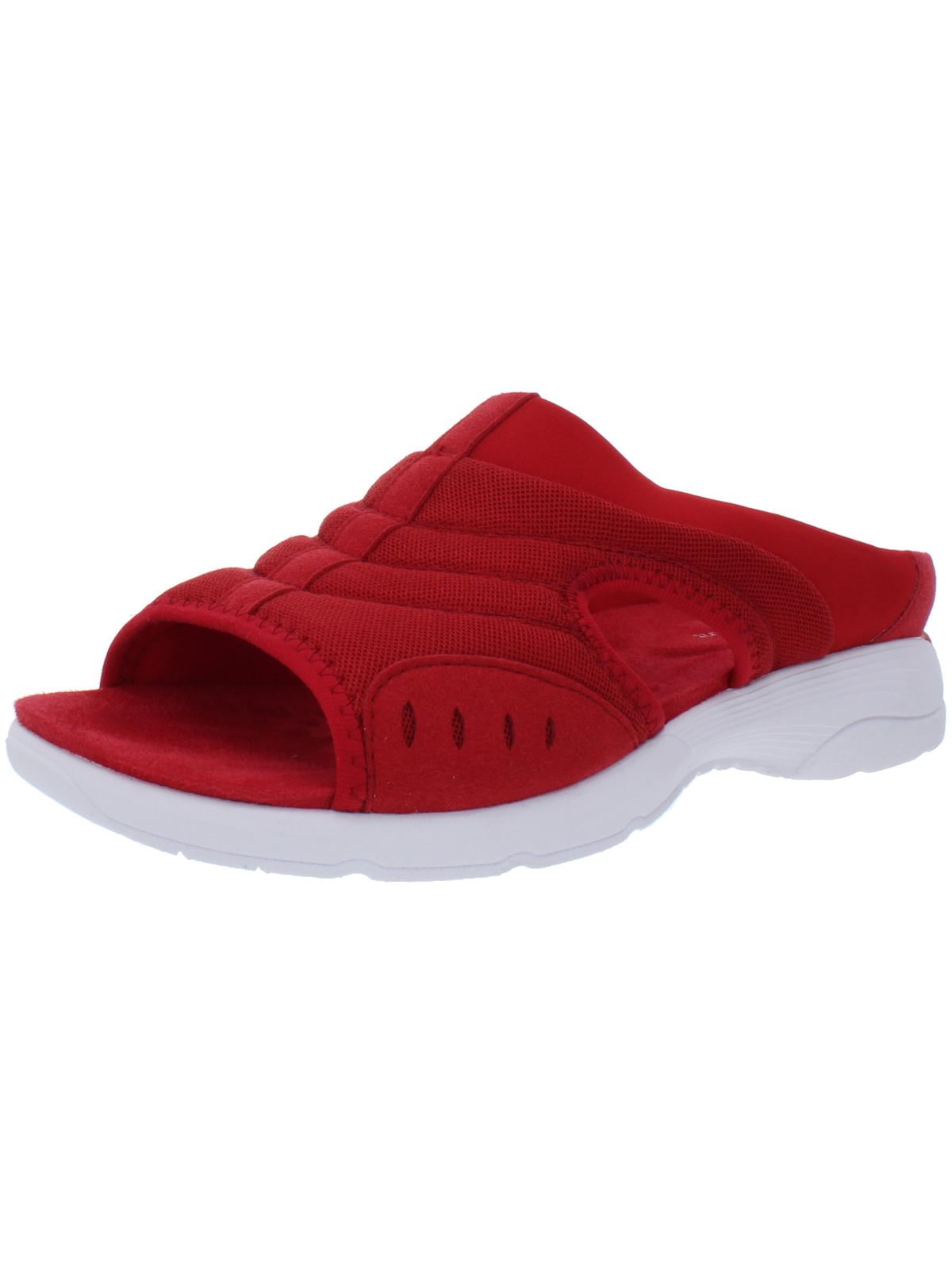 Easy Spirit Womens Traciee 2 Open Toe Comfort Slide Sandals - Walmart.com