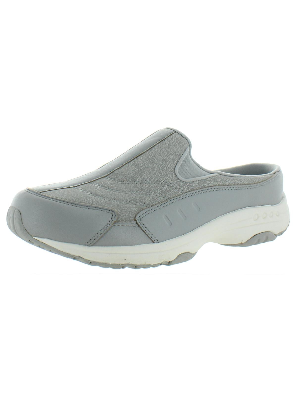Easy Spirit Womens Travel Time Leather Slip On Mules - Walmart.com