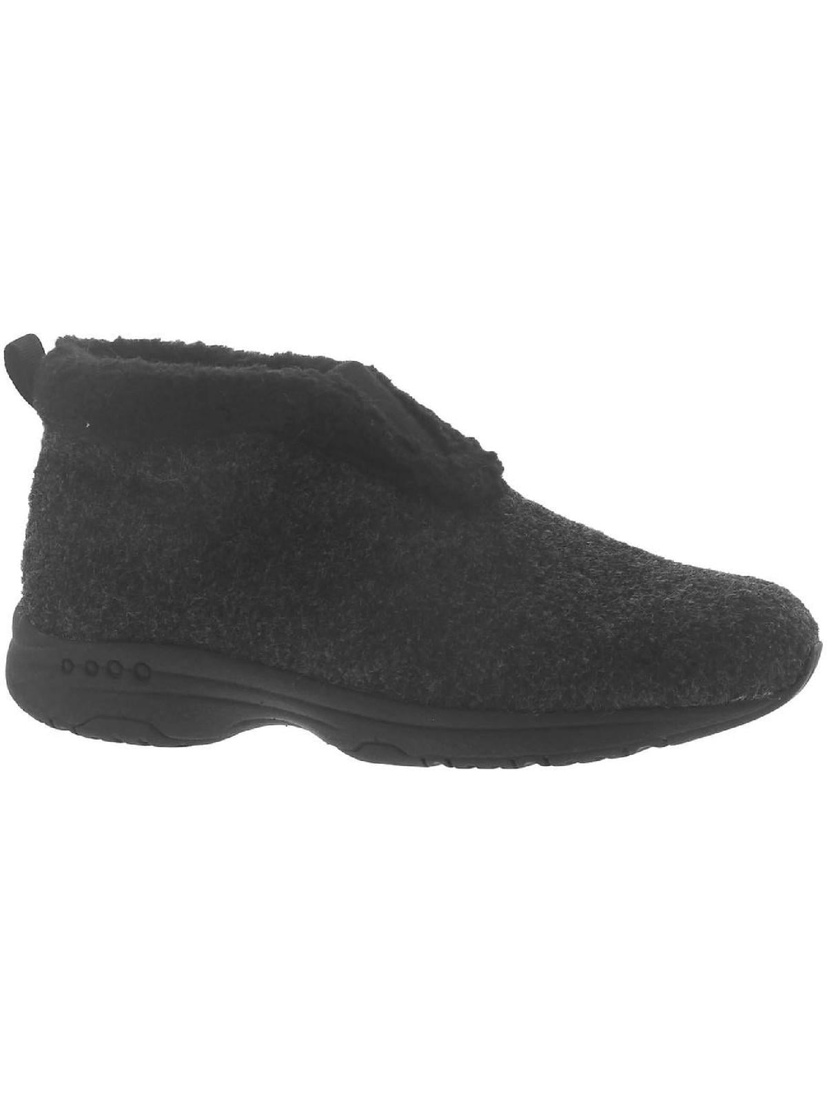 Easy Spirit Womens Treepose 2 Faux Fur Lined Bootie Slippers - Walmart.com