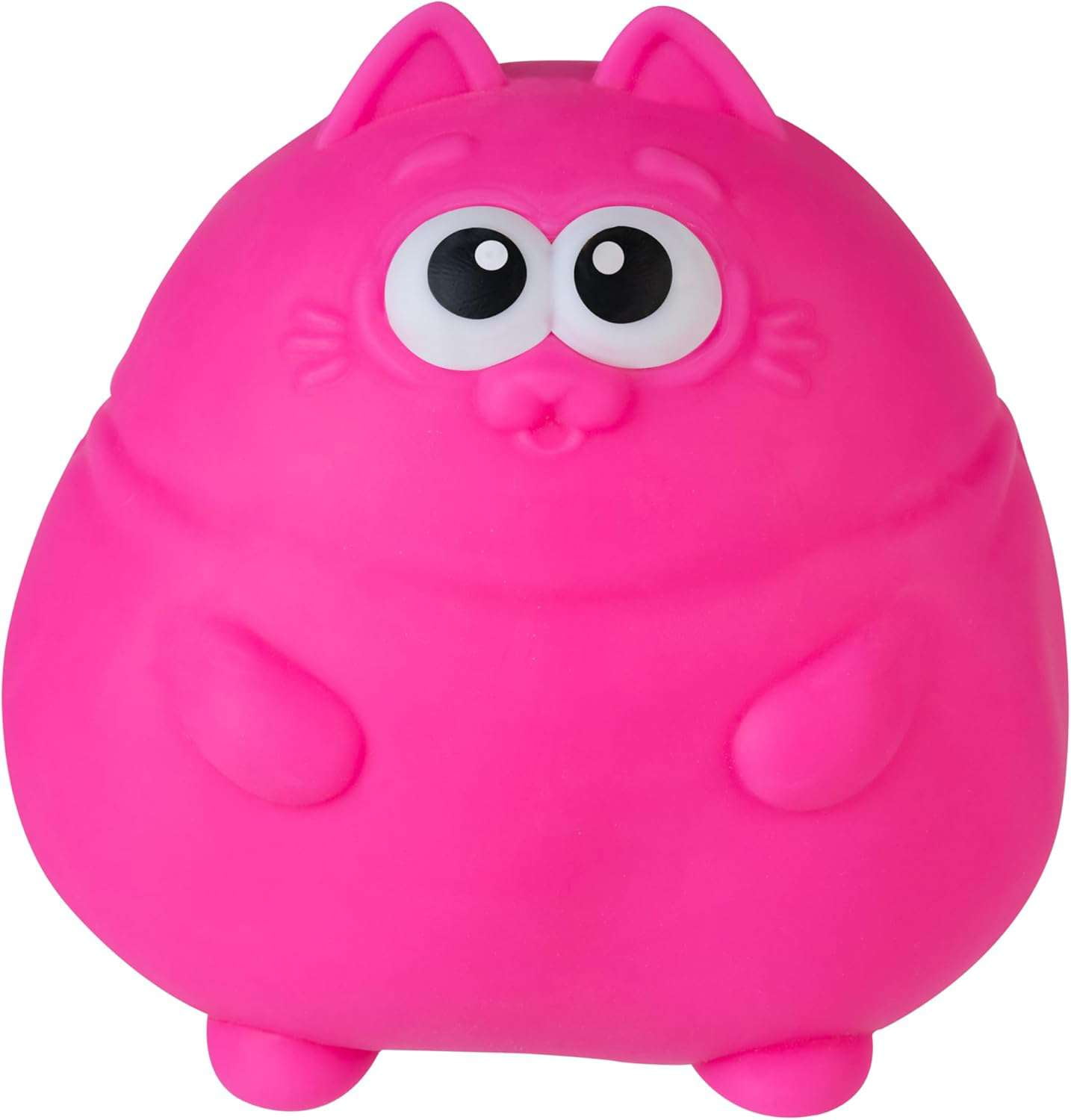 Easy Squeezy Chunky Kitty Chonk Squeeze Toy (Pink) - Walmart.com