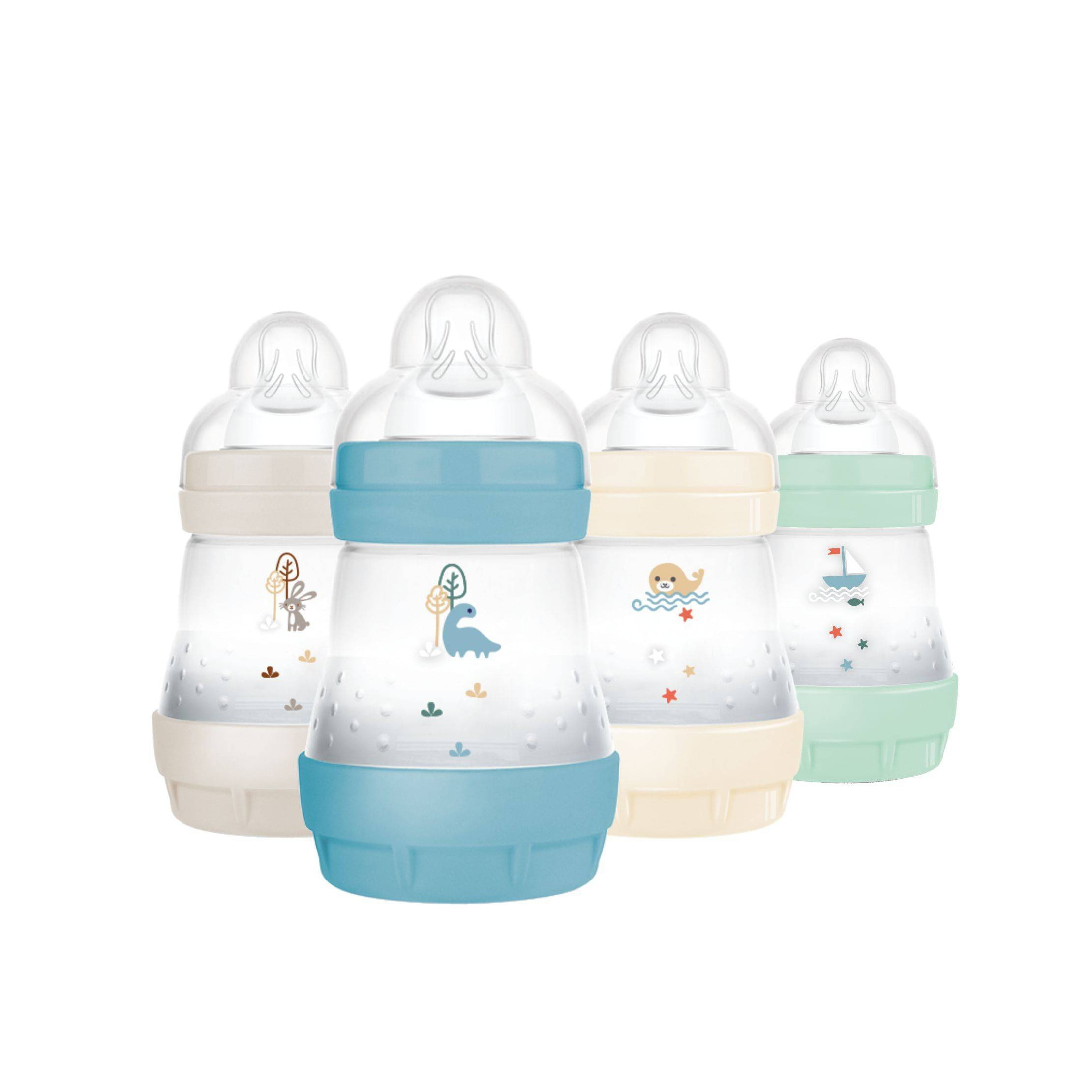 Easy Start Anti-Colic Baby Bottle - Blue - 5oz/4pk - Walmart.com