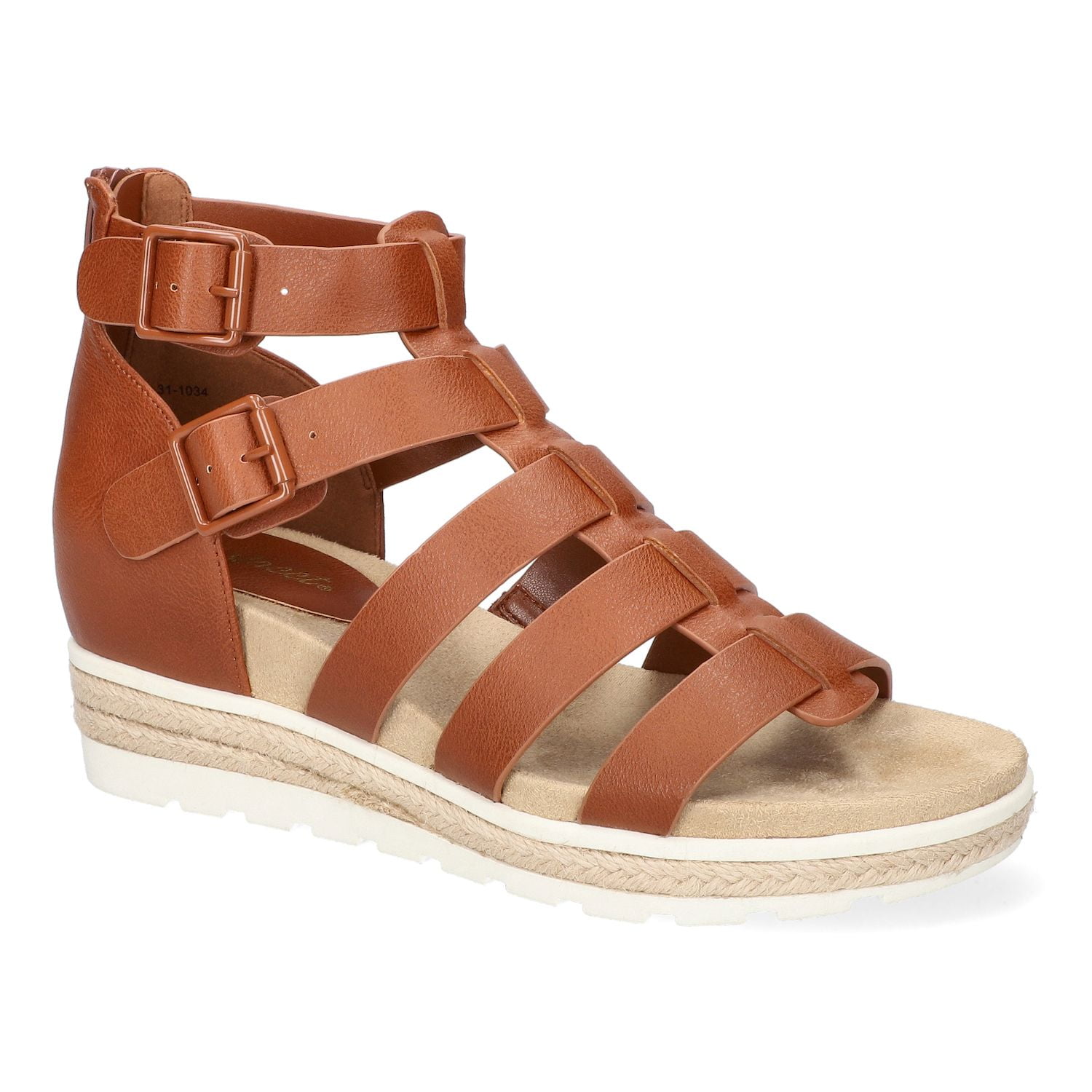 Easy Street Simone Women's Gladiator Platform Wedge Sandals Color ...
