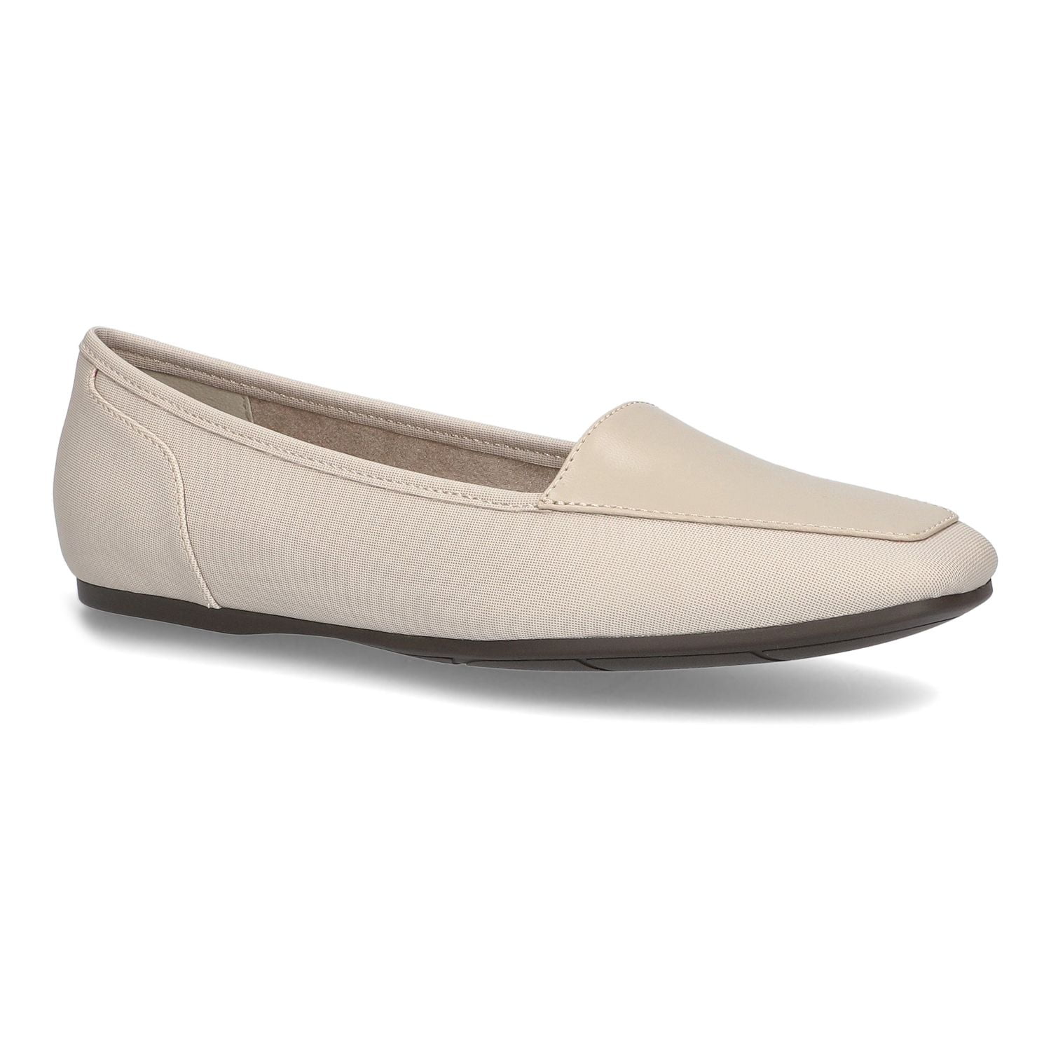 Easy Street Thrill Women's Flats Color: Oatmeal Linen Print Size: 7 ...