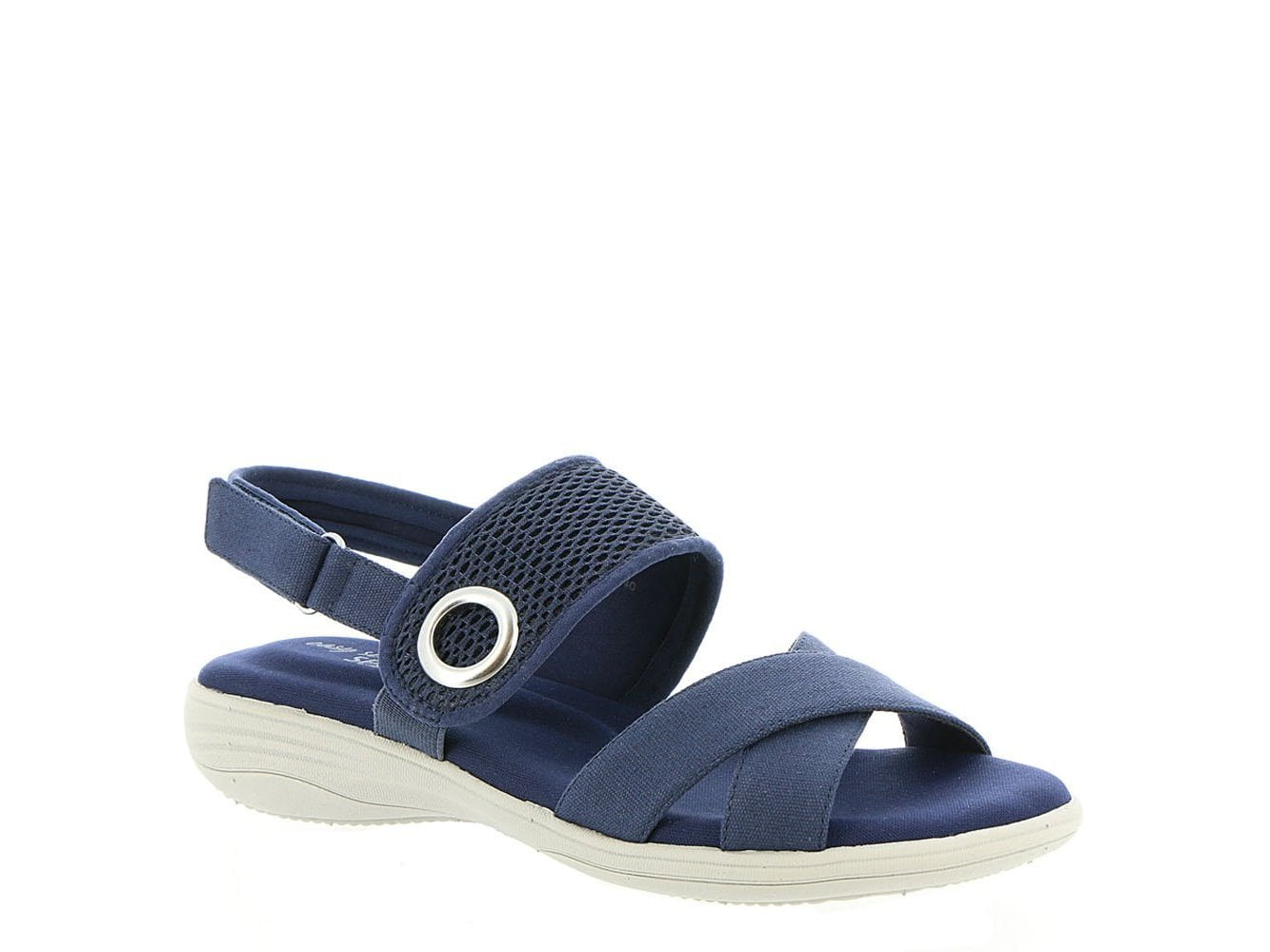 Easy Street Womens Shae Fabric Open Toe Casual Sport Sandals - Walmart.com