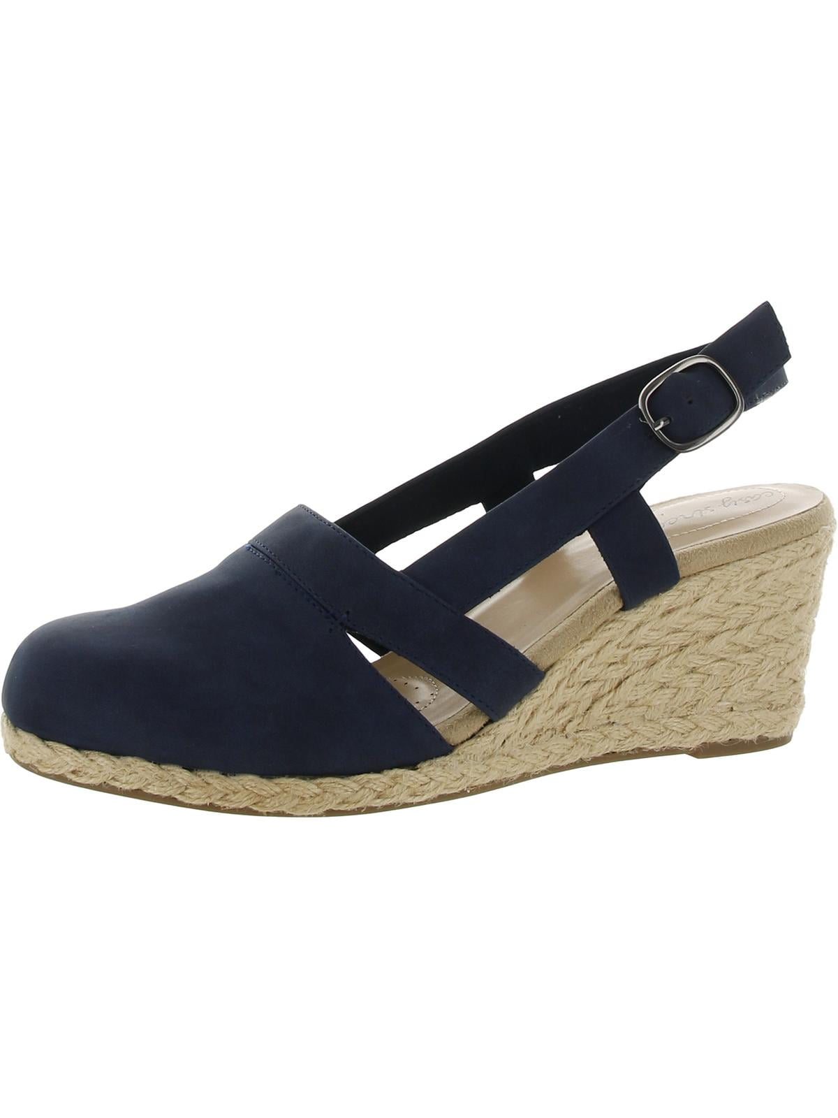 Easy Street Womens Stargaze Slingbacks Slip On Espadrilles - Walmart.com