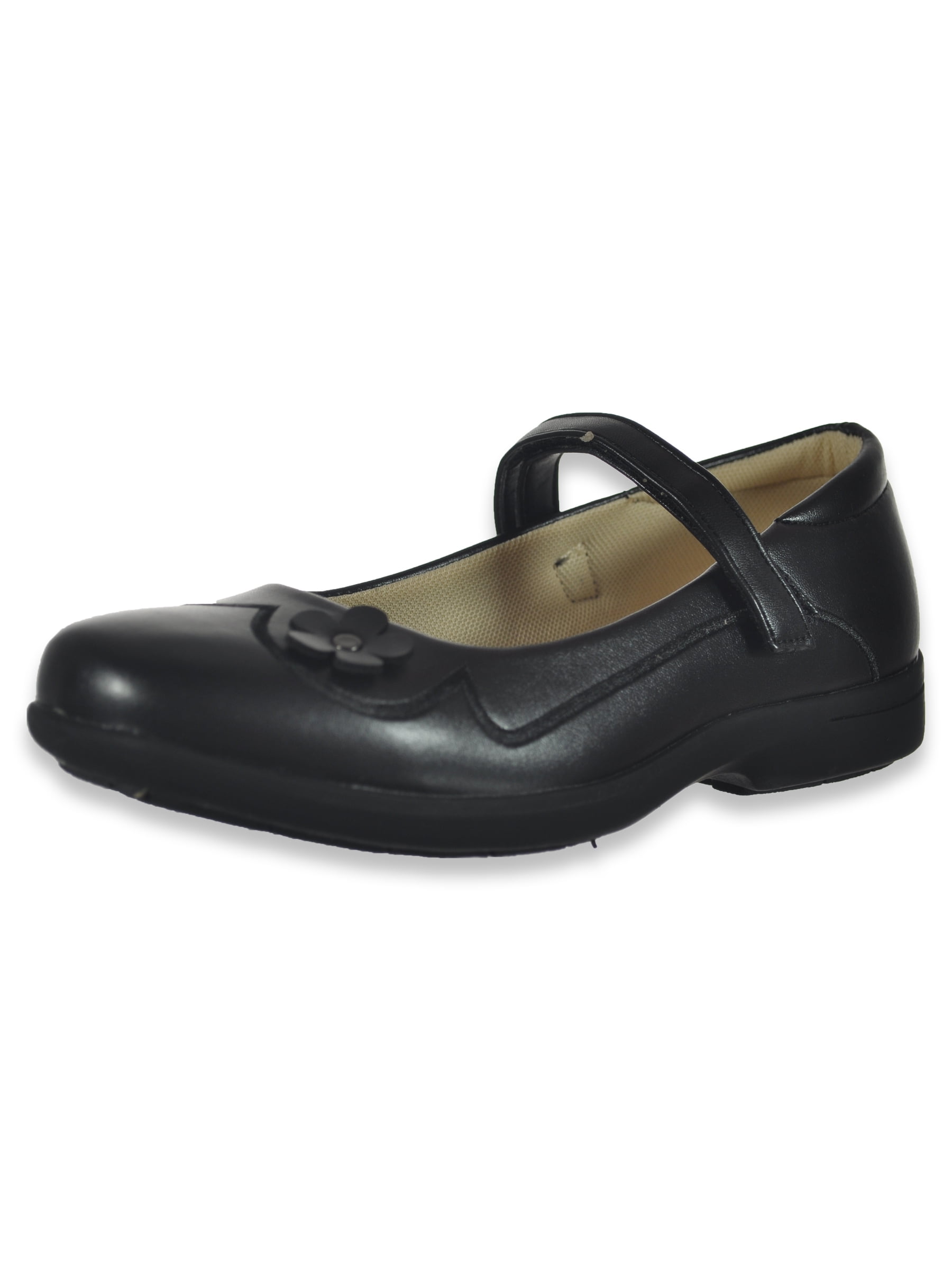 Easy Strider Girls' 1-Strap Flower Maryjane Shoes Color: black Size: 13 ...