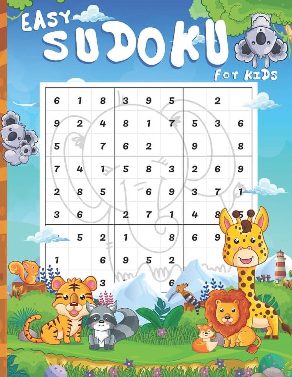 Easy Sudoku For Kids: 100 Easy sudoku Puzzles and Answer Including That ...