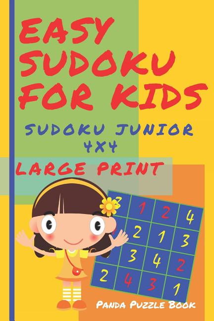 Easy Sudoku For Kids - Sudoku Junior 4x4: Logic Games For children ...