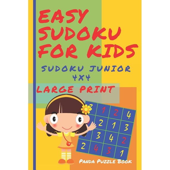 Easy Sudoku For Kids - Sudoku Junior 4x4: Logic Games For children ...