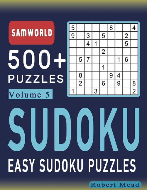 Easy Sudoku Puzzles: Over 500 Easy Sudoku Puzzles And Solutions (Volume ...
