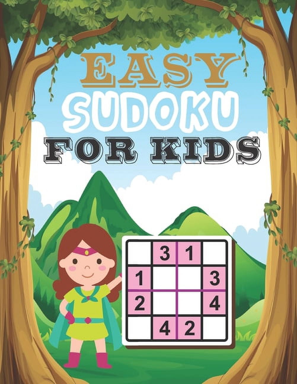 Easy Sudoku for Kids: Logical Thinking - Brain Game Book Easy Sudoku ...